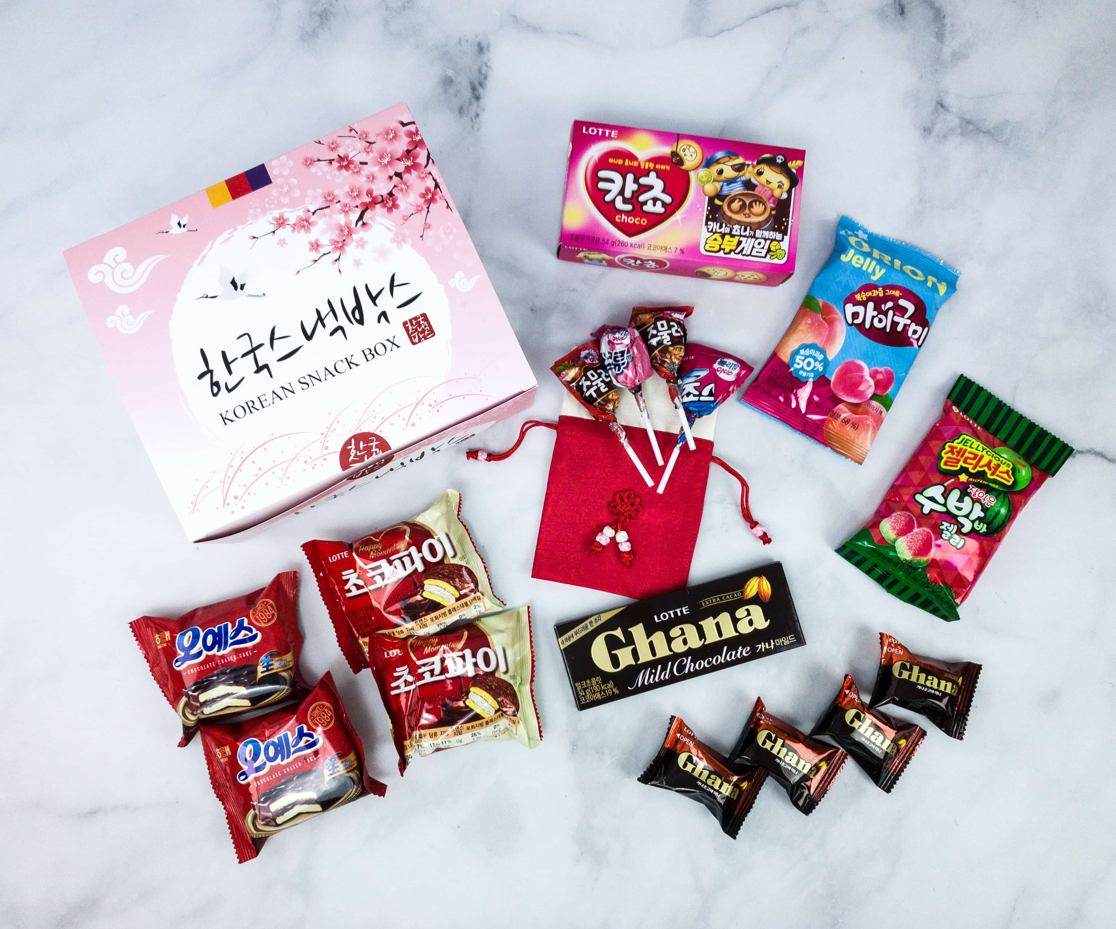 Korean Snack Box February 2020 Subscription Box Review + Coupon - Hello ...