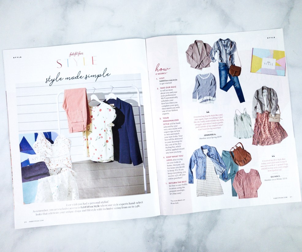 FabFitFun Spring 2020 Box Review + Coupon - hello subscription