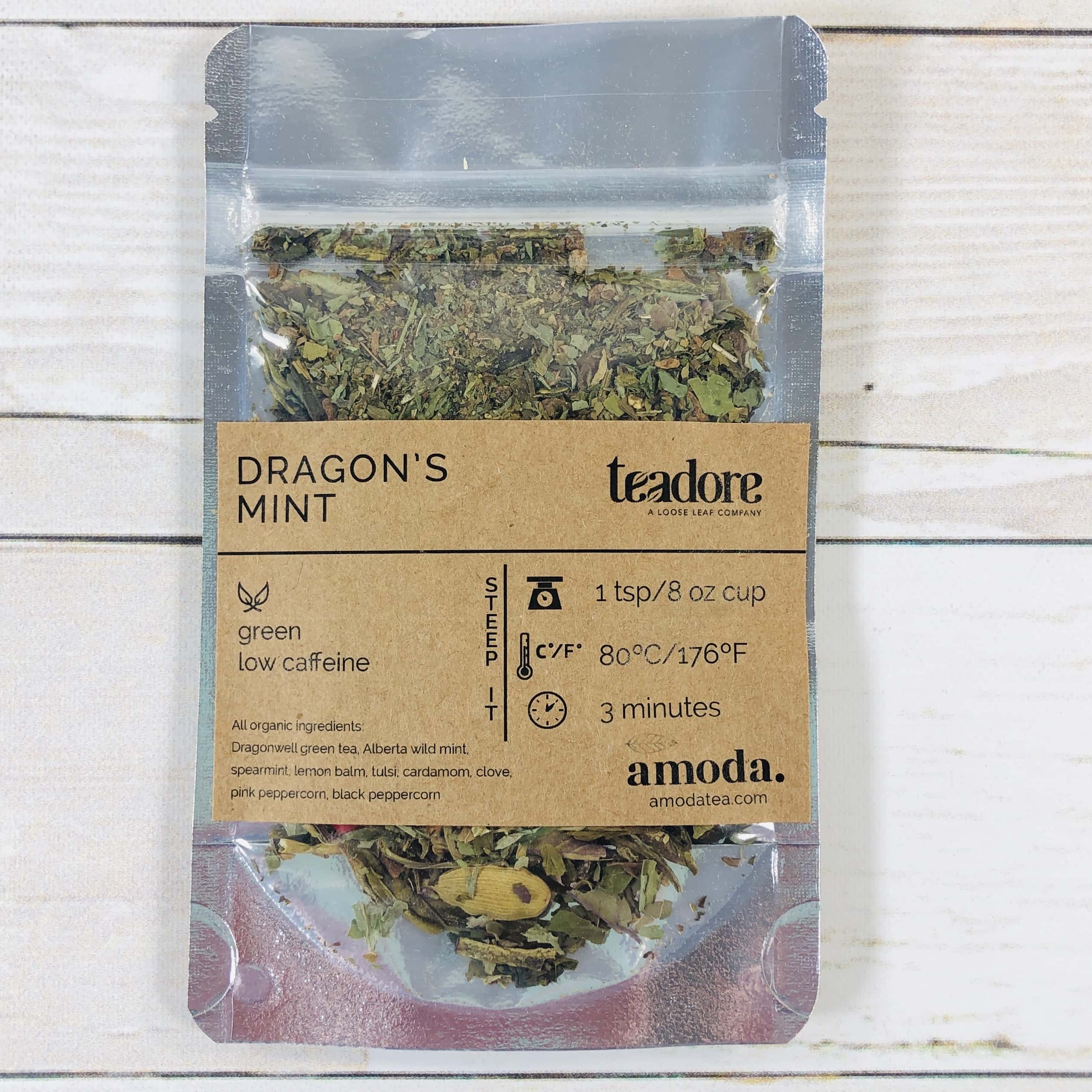 Amoda Tea February 2020 Subscription Box Review + Coupon! - hello ...