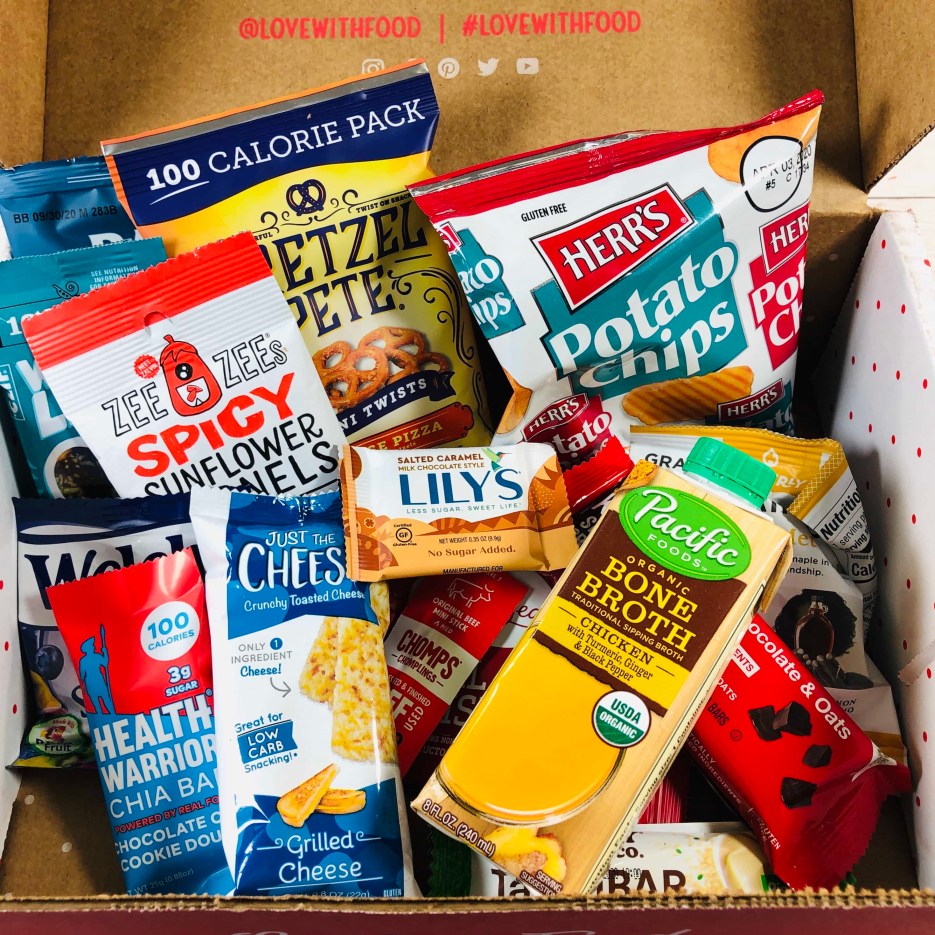 Love With Food February 2020 Deluxe Box Review + Coupon! - Hello ...