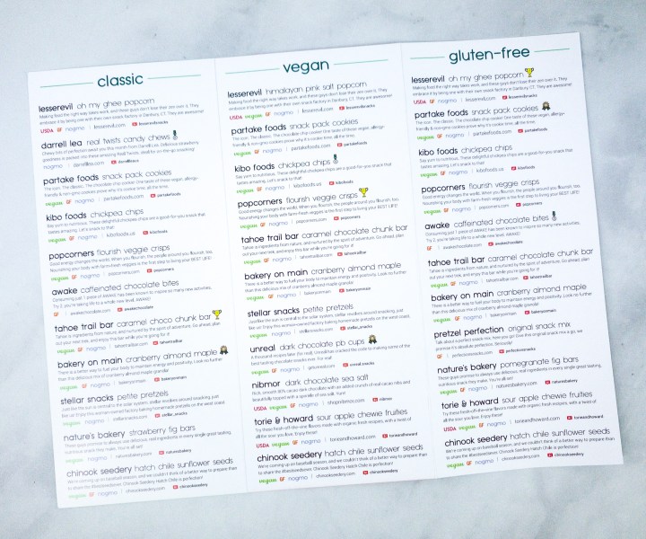 Snack Sack February 2020 Subscription Box Review - Hello Subscription