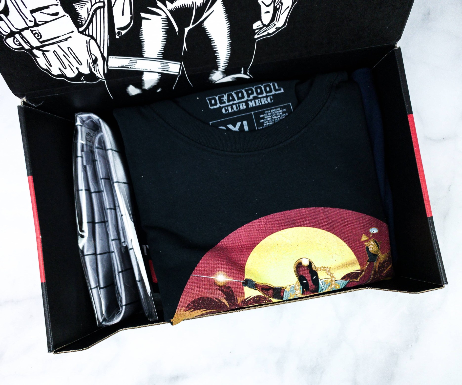 Deadpool Club Merc Fall 2019 Subscription Box Review + Coupon - Hello ...