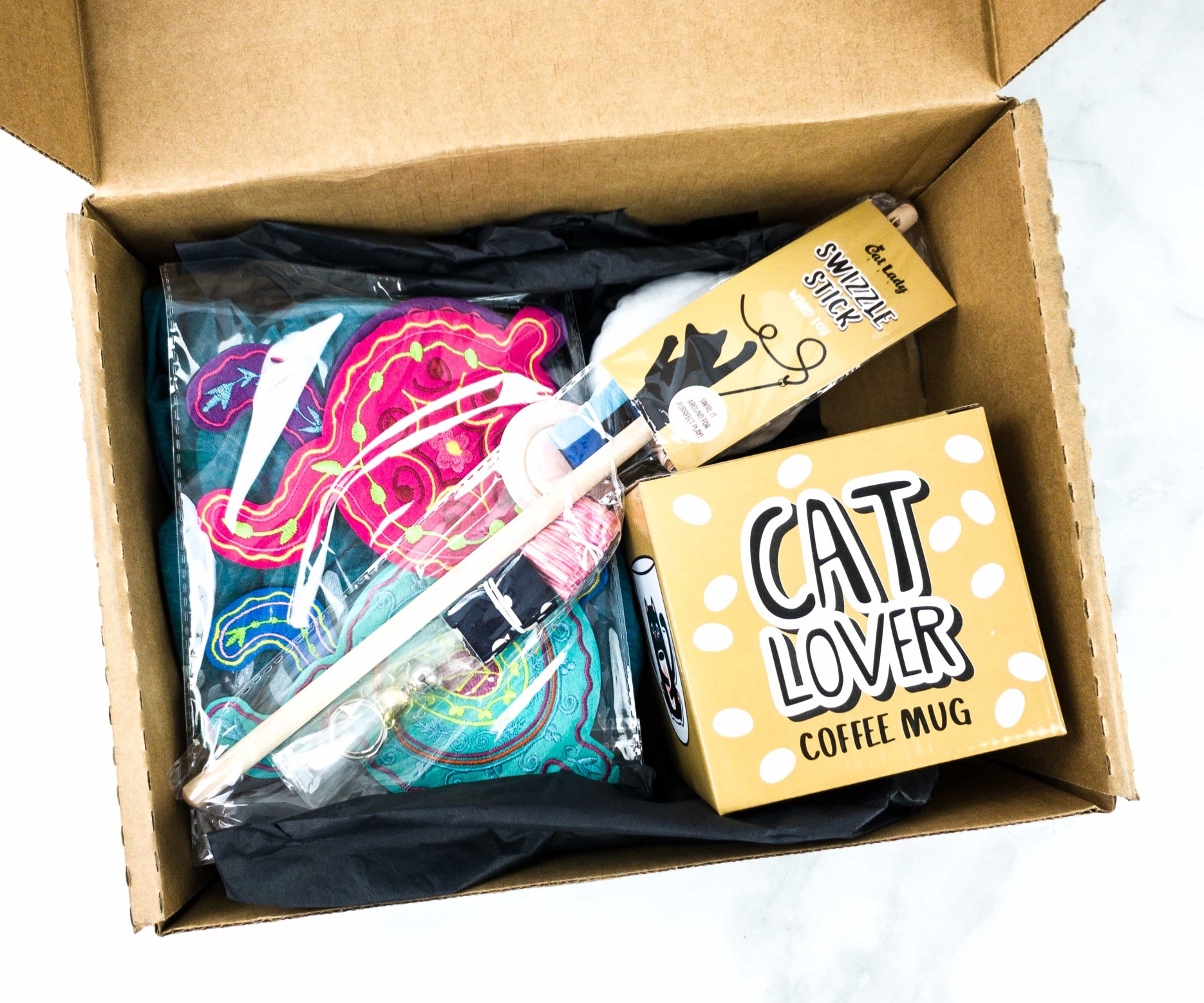 Cat Lady Box March 2020 Subscription Box Review - Hello Subscription