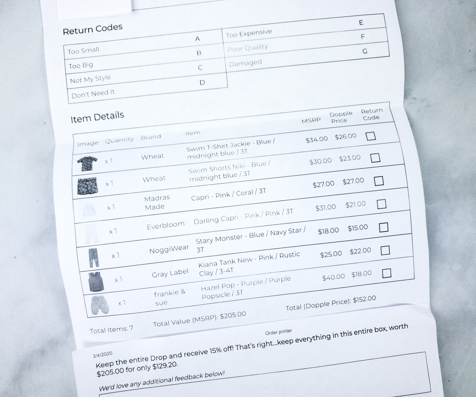 Dopple Kids Clothing Spring 2020 Subscription Box Review! - Hello ...