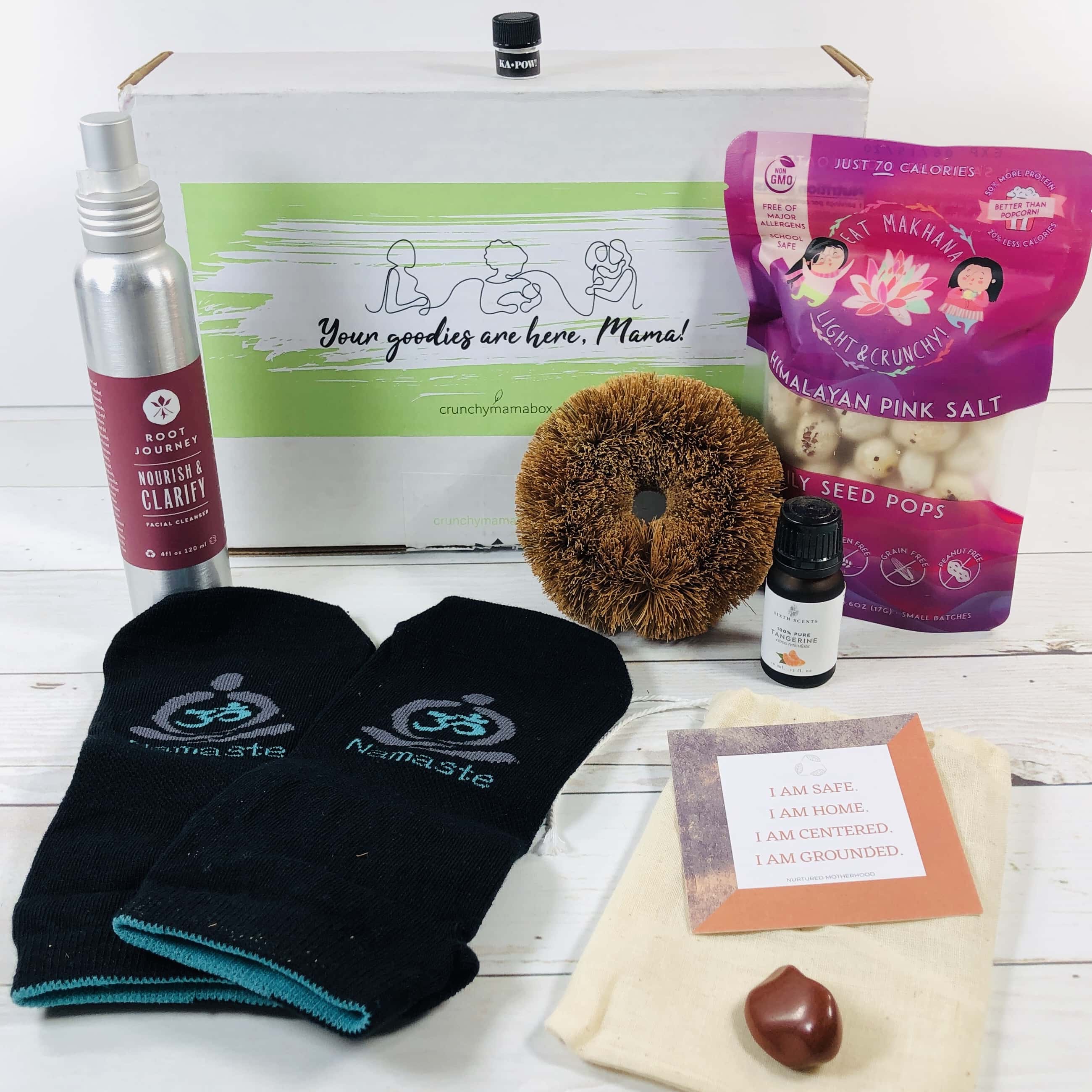 Crunchy Mama April 2020 Subscription Box Review - Hello Subscription