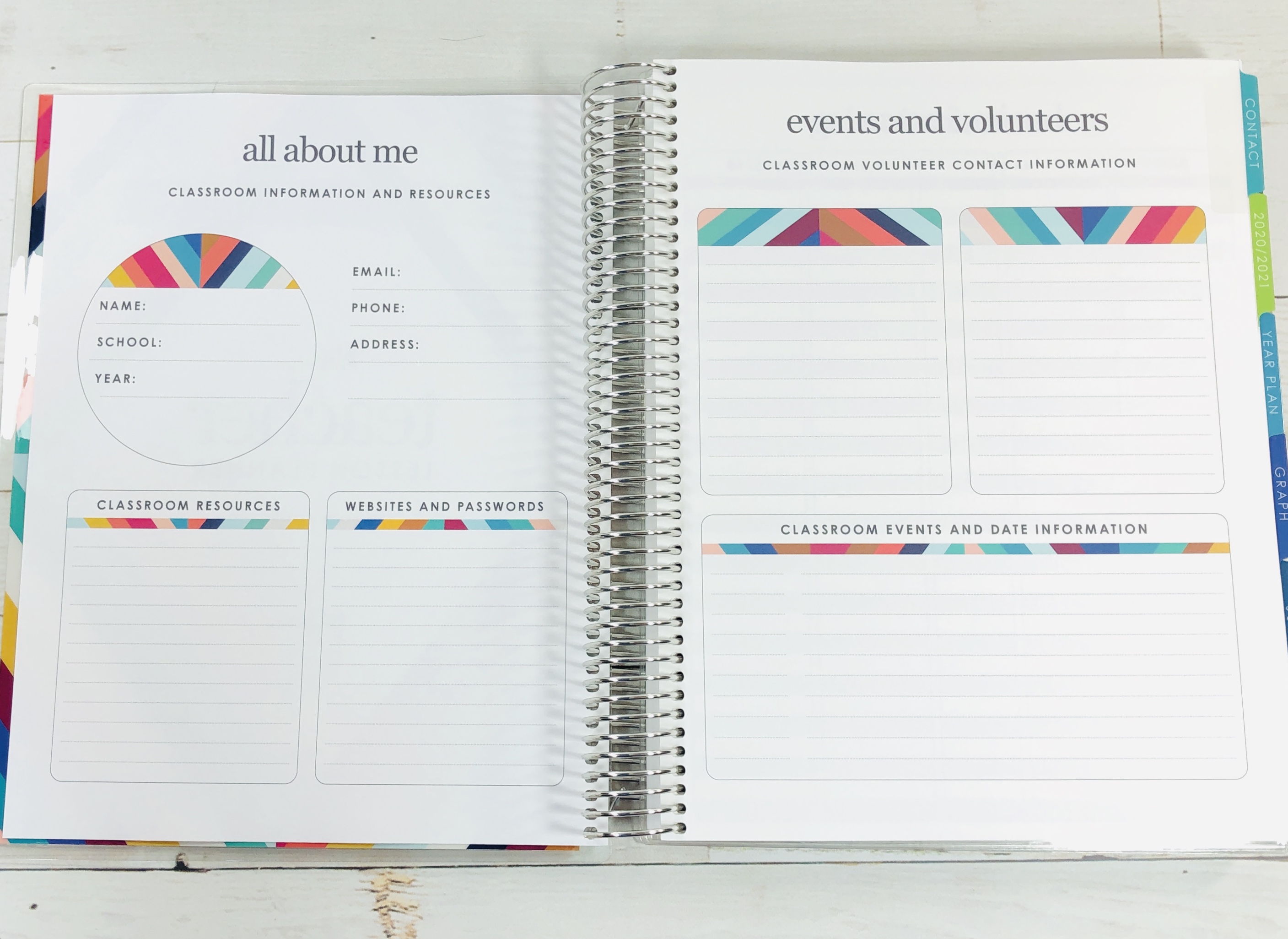 Erin Condren 2020-2021 Teacher Lesson Planner Review + Coupon - Hello ...