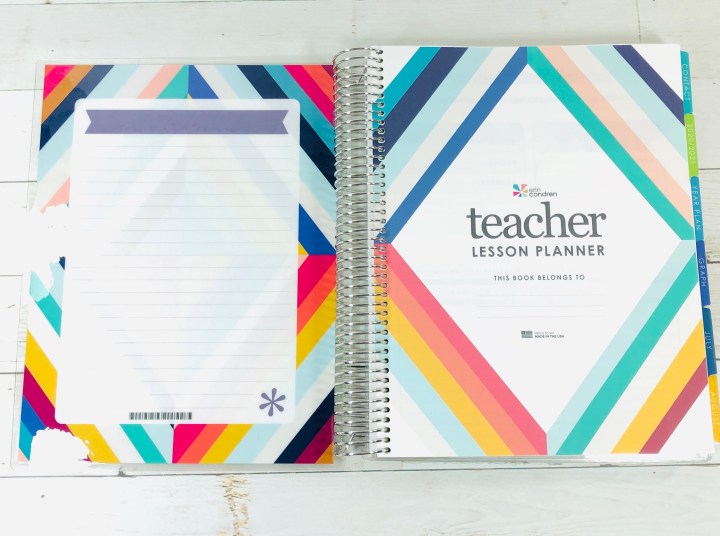 Erin Condren 2020-2021 Teacher Lesson Planner Review + Coupon - Hello ...