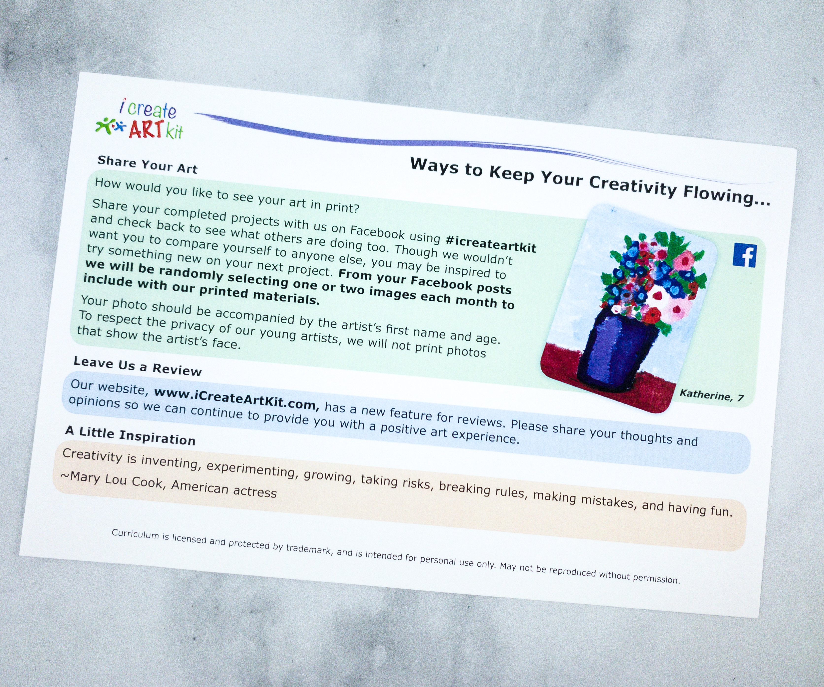 I Create Art Kit Subscription Box Review + Coupon - Lion & Koi - hello ...