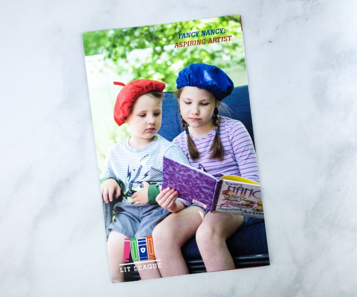 Lit League Subscription Box Review + Coupon - FANCY NANCY Box - Hello ...