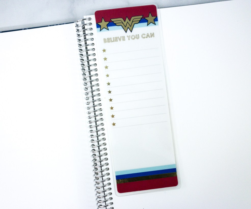 Erin Condren x Wonder Woman Collection Review + Coupon - hello subscription