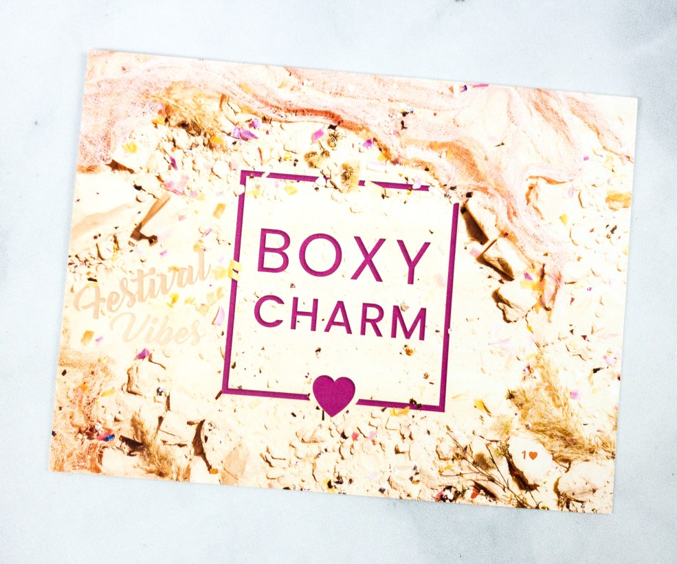 BOXYCHARM April 2020 Review #1 + Coupon - hello subscription