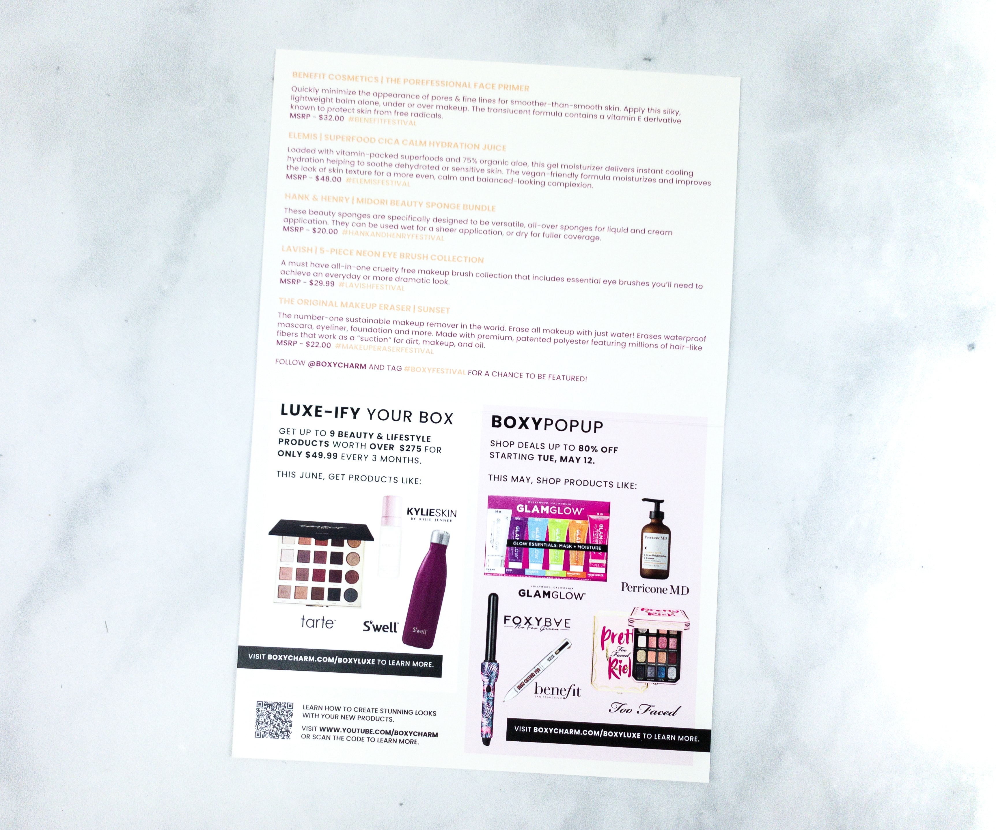 BOXYCHARM April 2020 Review #1 + Coupon - Hello Subscription