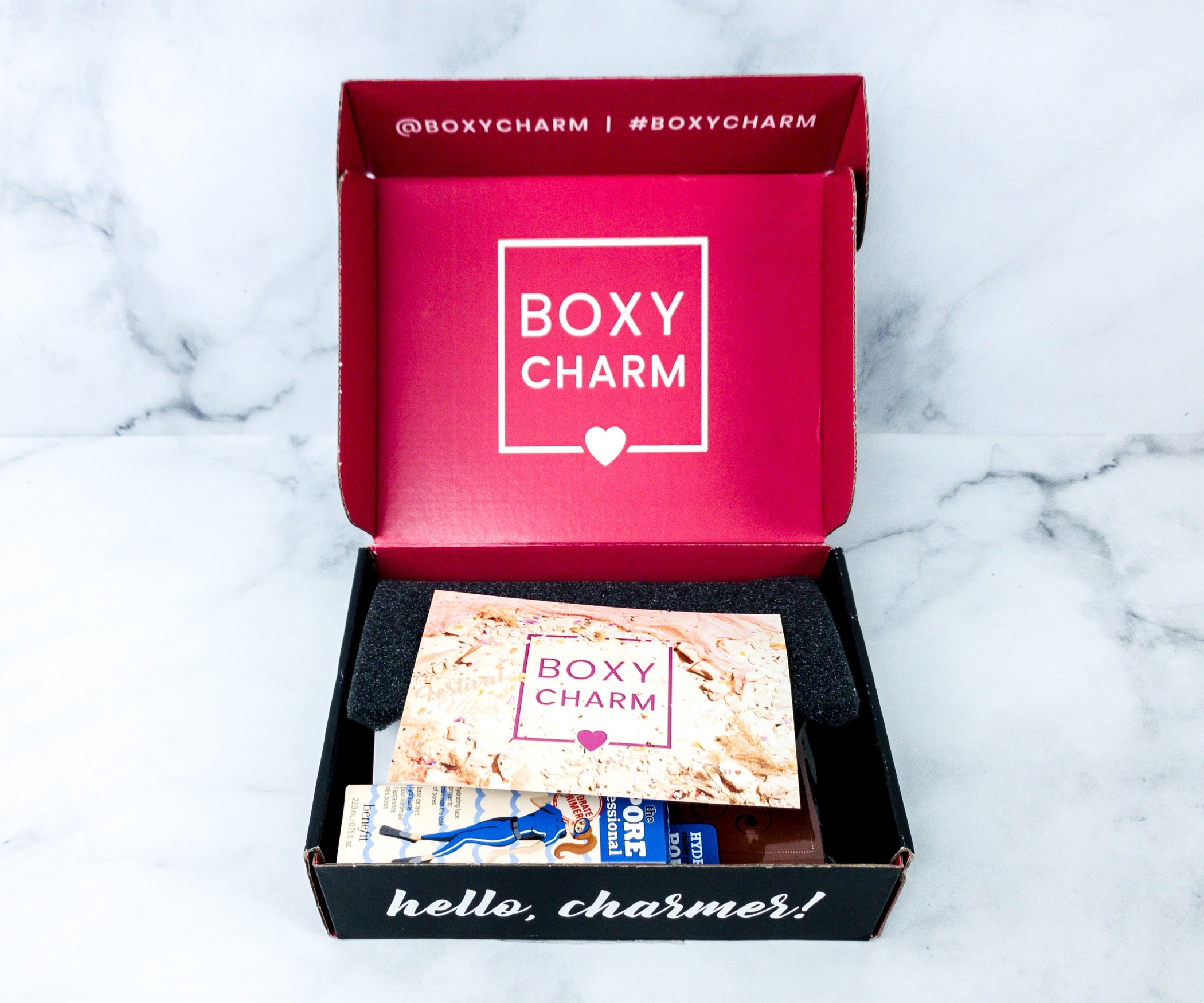 BOXYCHARM April 2020 Review + Coupon - Variation #2 - Hello Subscription