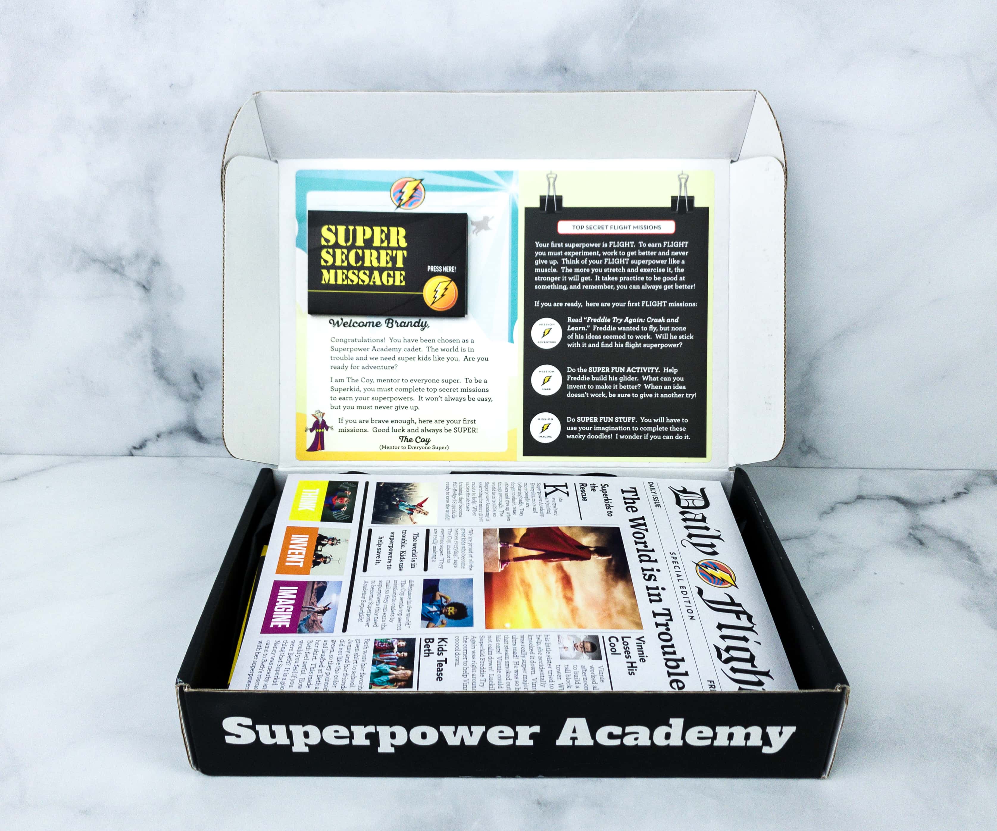 Superpower Academy April 2020 Subscription Box Review + Coupon! - Hello ...