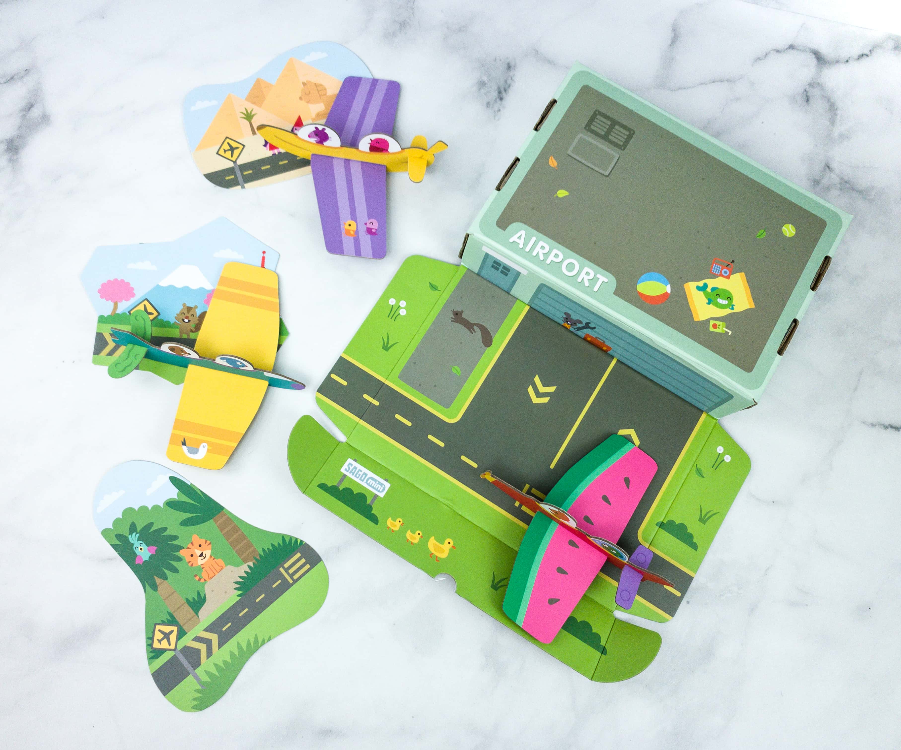 Sago Mini Box April 2020 Subscription Box Review + Coupon - PLANES ...