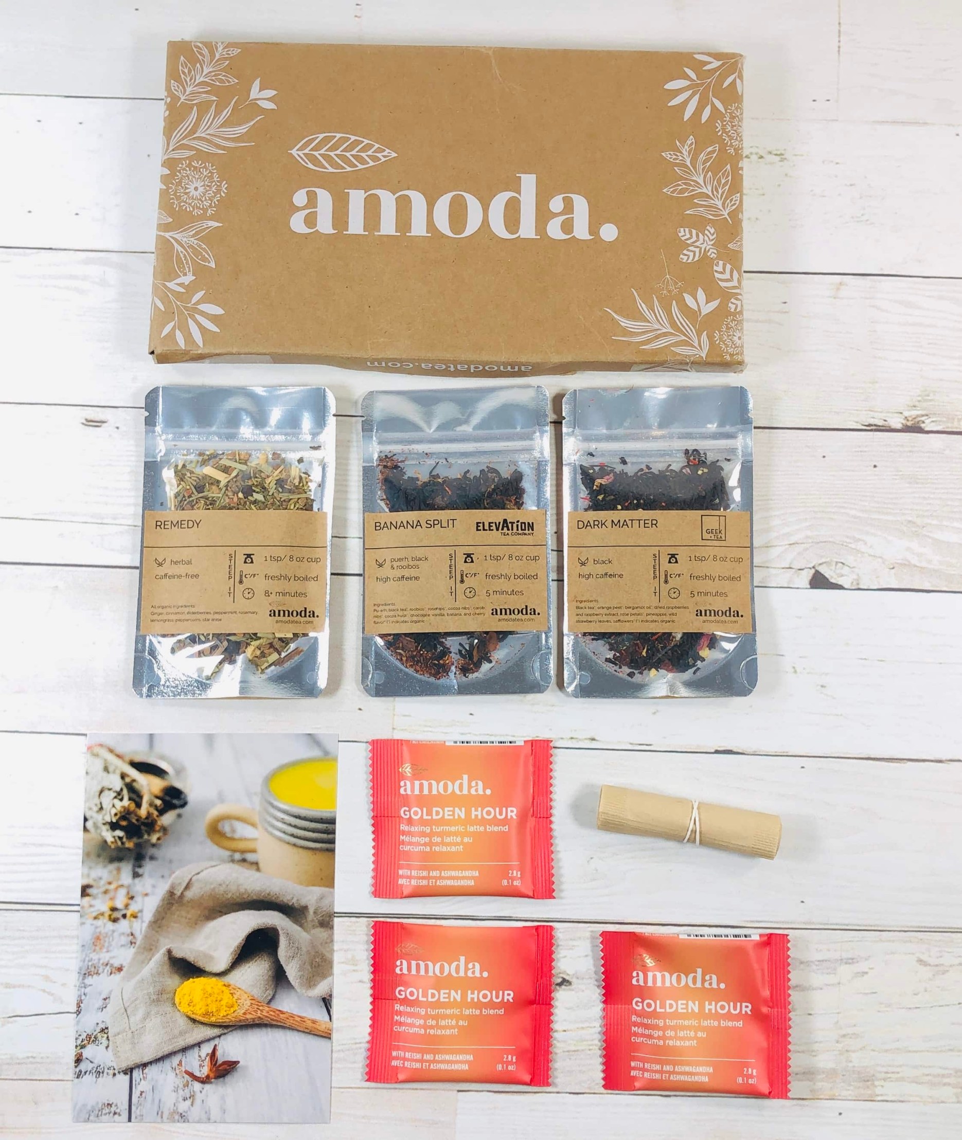 Amoda Tea April 2020 Subscription Box Review + Coupon! - Hello Subscription