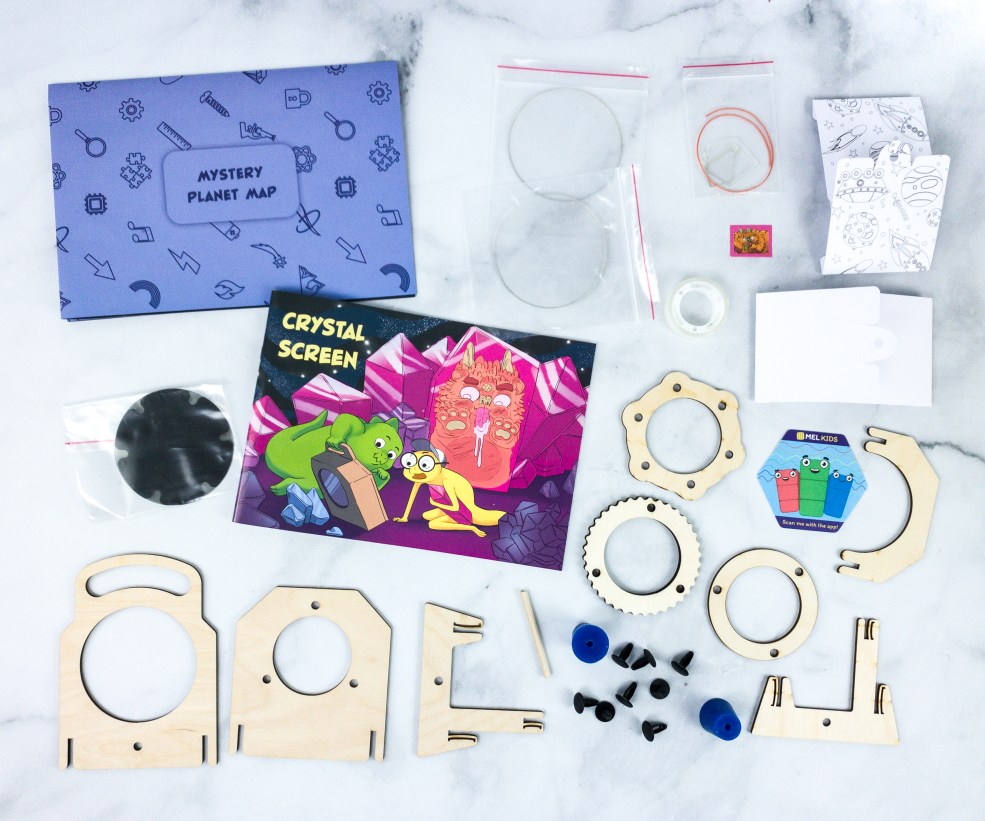 MEL Science Kids Subscription Box Review + Coupon - CRYSTAL SCREEN ...