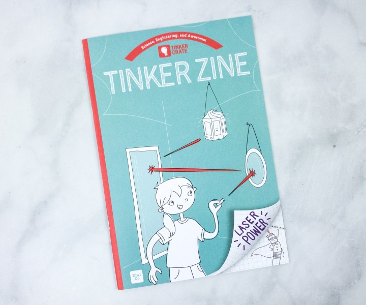 KiwiCo Tinker Crate Review & Coupon - LASER LANTERN - Hello Subscription