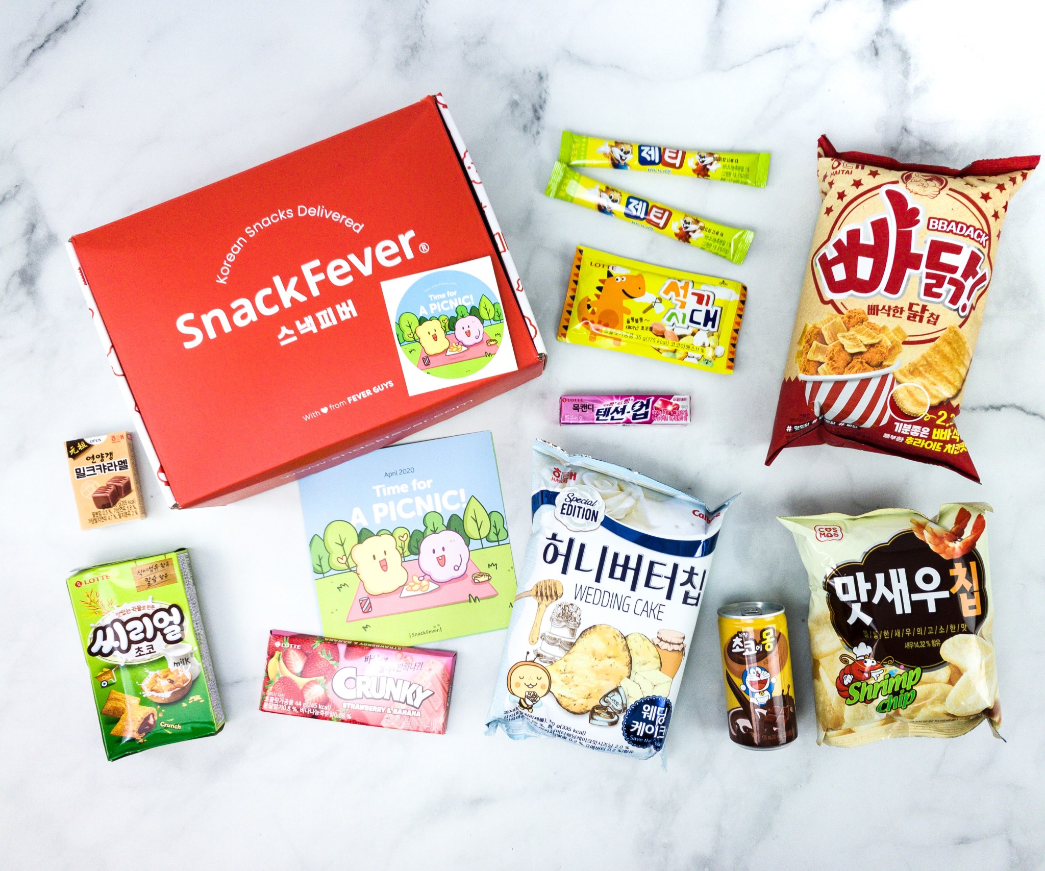 Snack Fever April 2020 Subscription Box Review + Coupon - Original Box ...