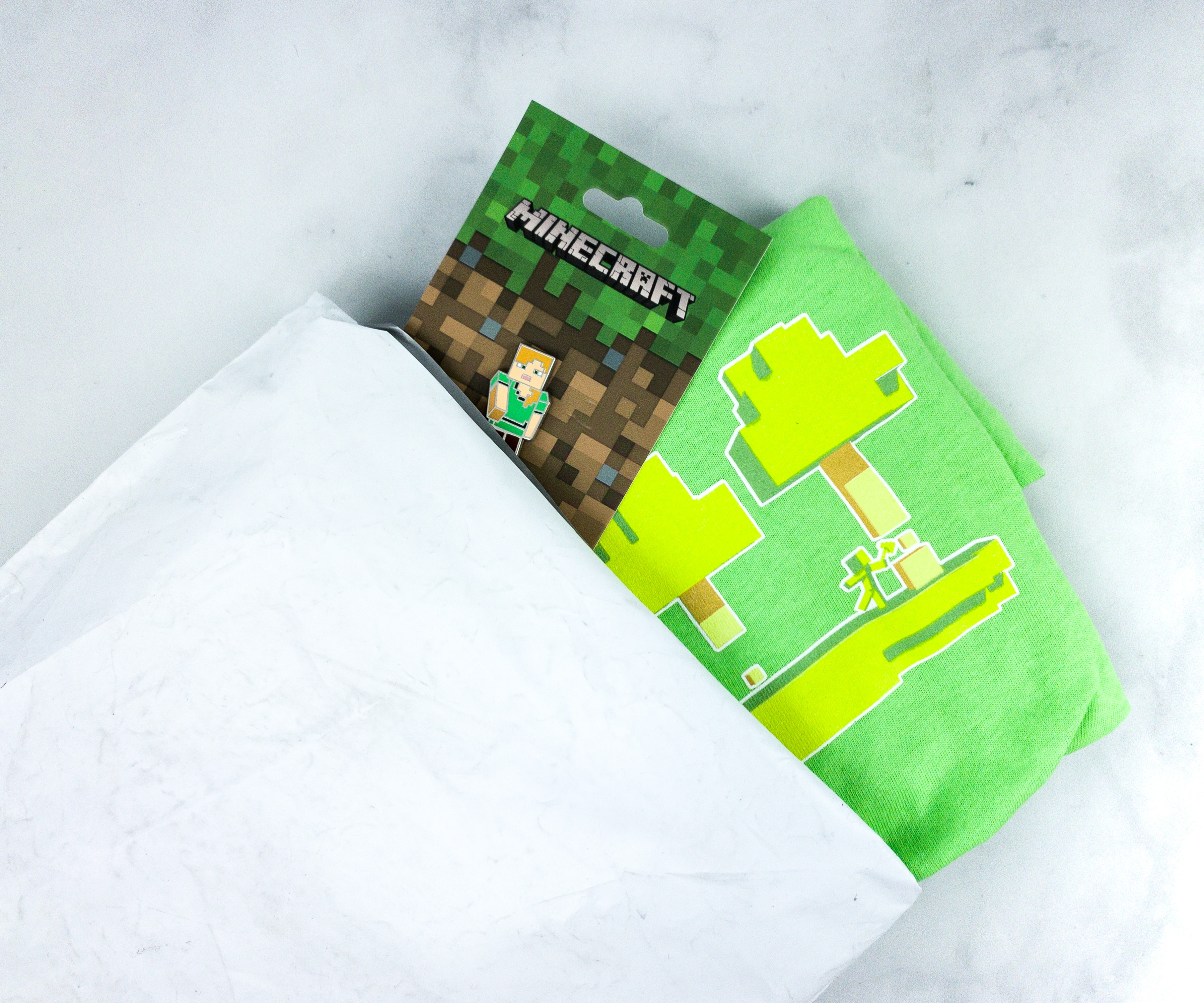 Minecraft T-Shirt Club April 2020 Subscription Box Review + Coupon ...