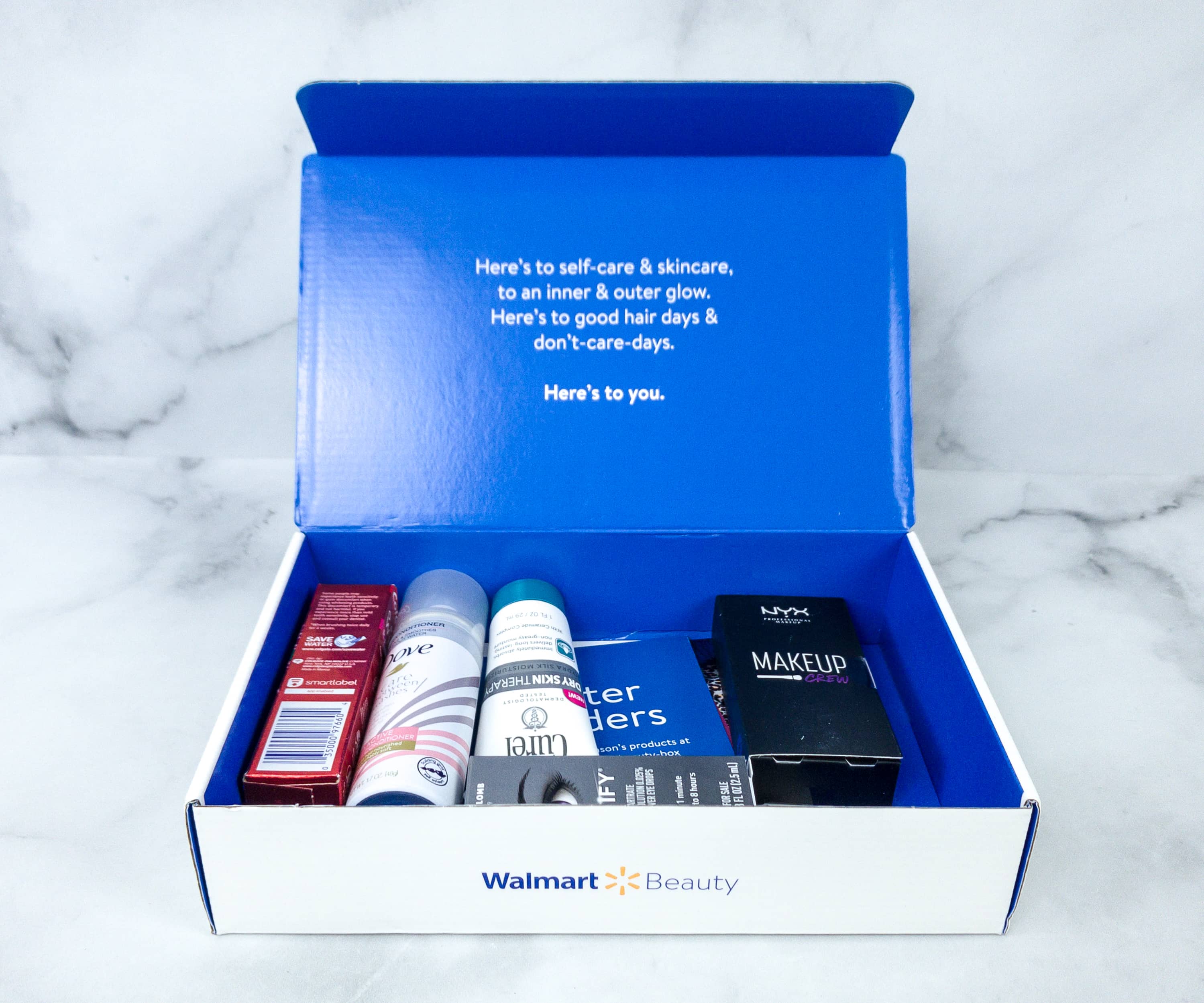 Walmart Beauty Box Winter 2019-2020 Review - CLASSIC Box - Hello ...