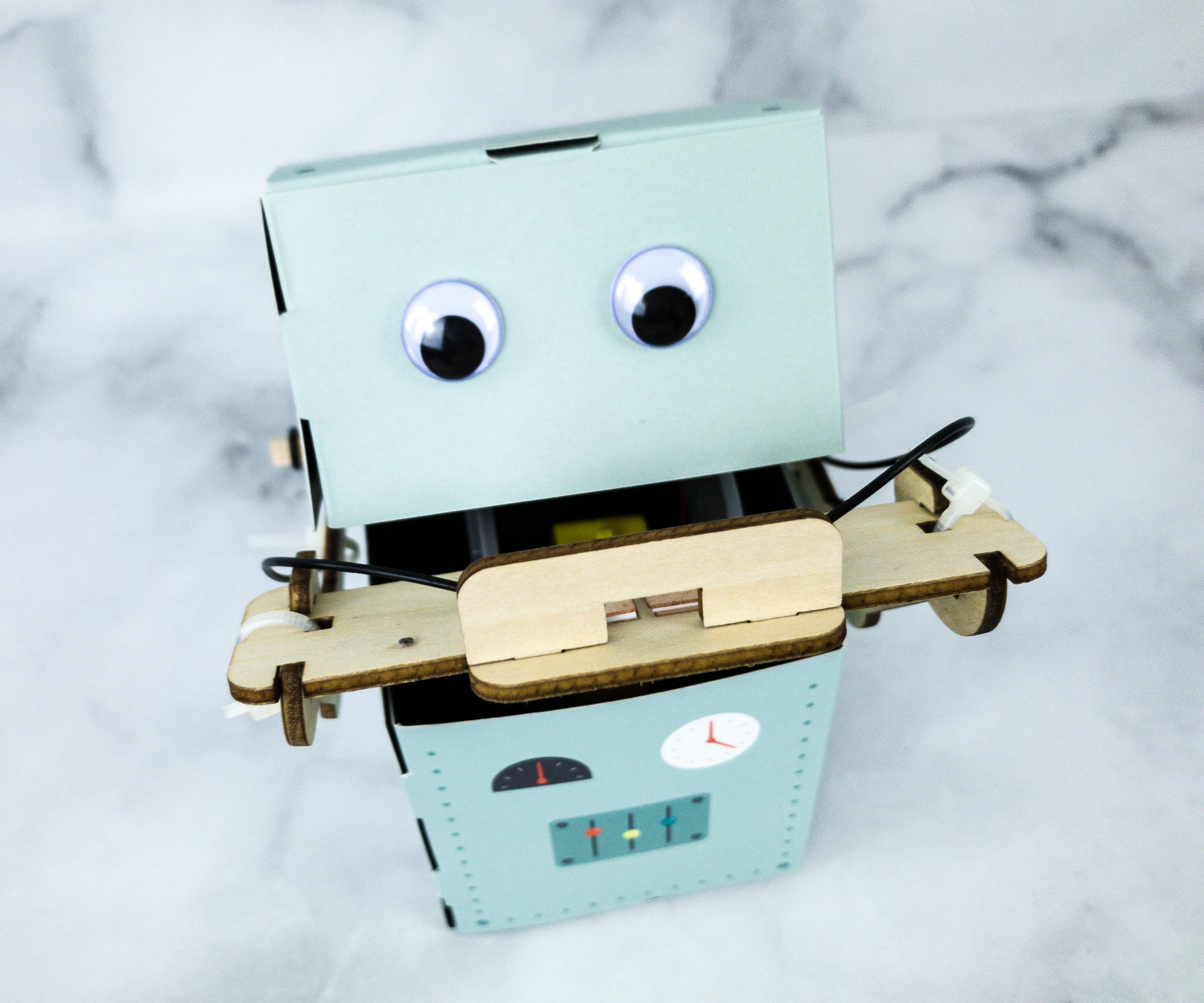 KiwiCo Tinker Crate Review & Coupon - COIN-EATING ROBOT - hello ...
