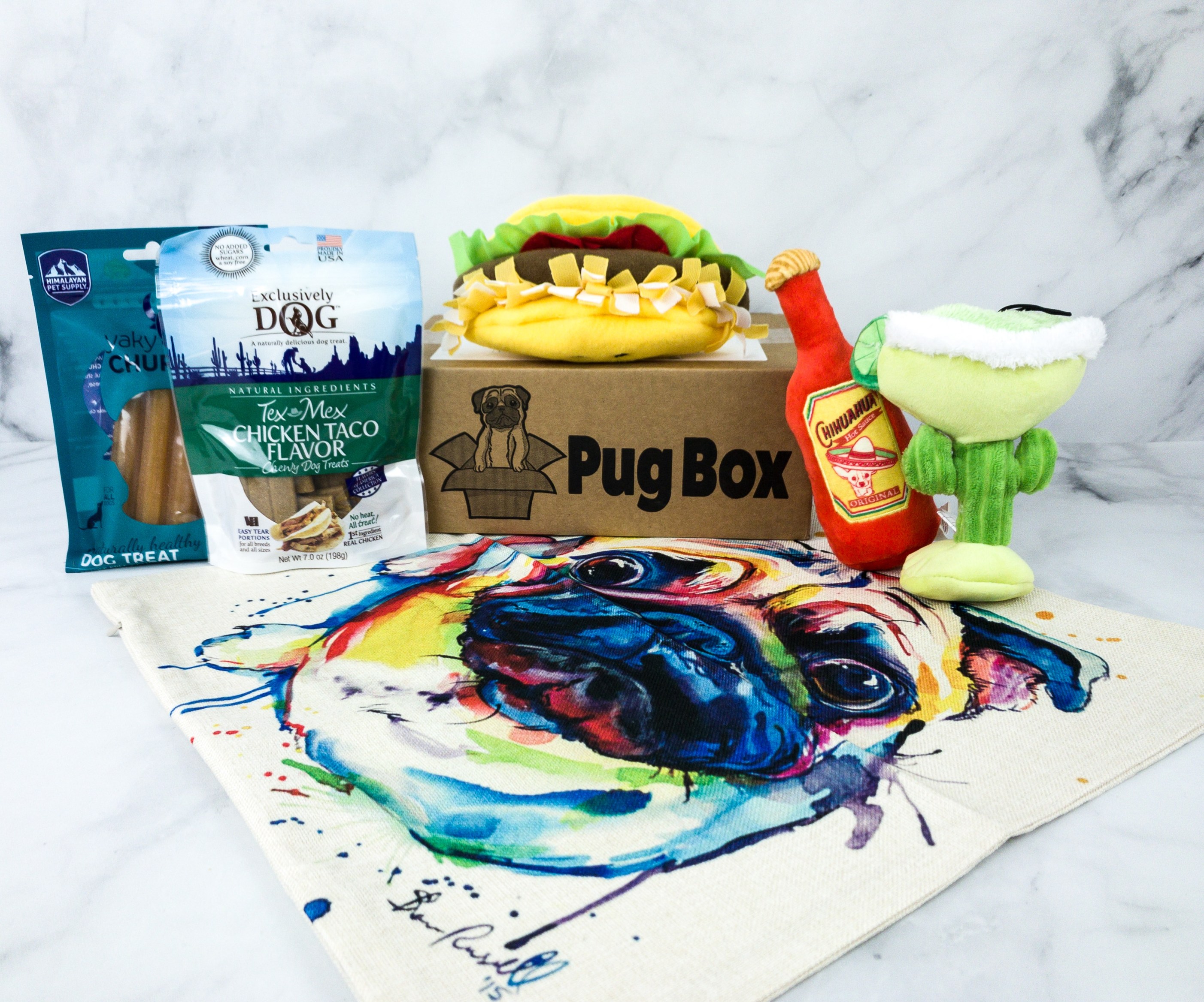 Pug Box April 2020 Subscription Box Review + Coupon - Hello Subscription