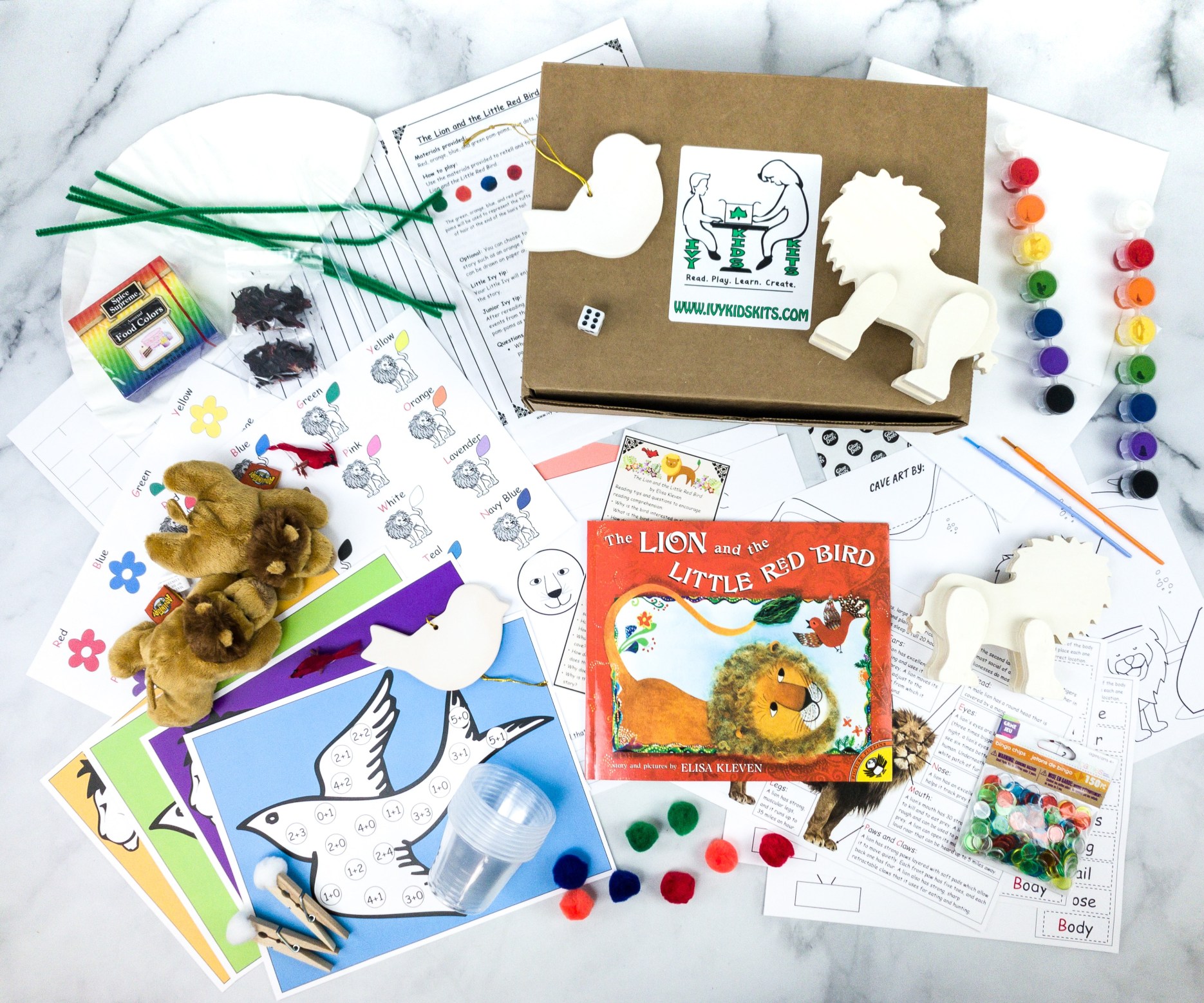 Ivy Kids Subscription Box Review + Coupon - The Lion & The Little Red ...