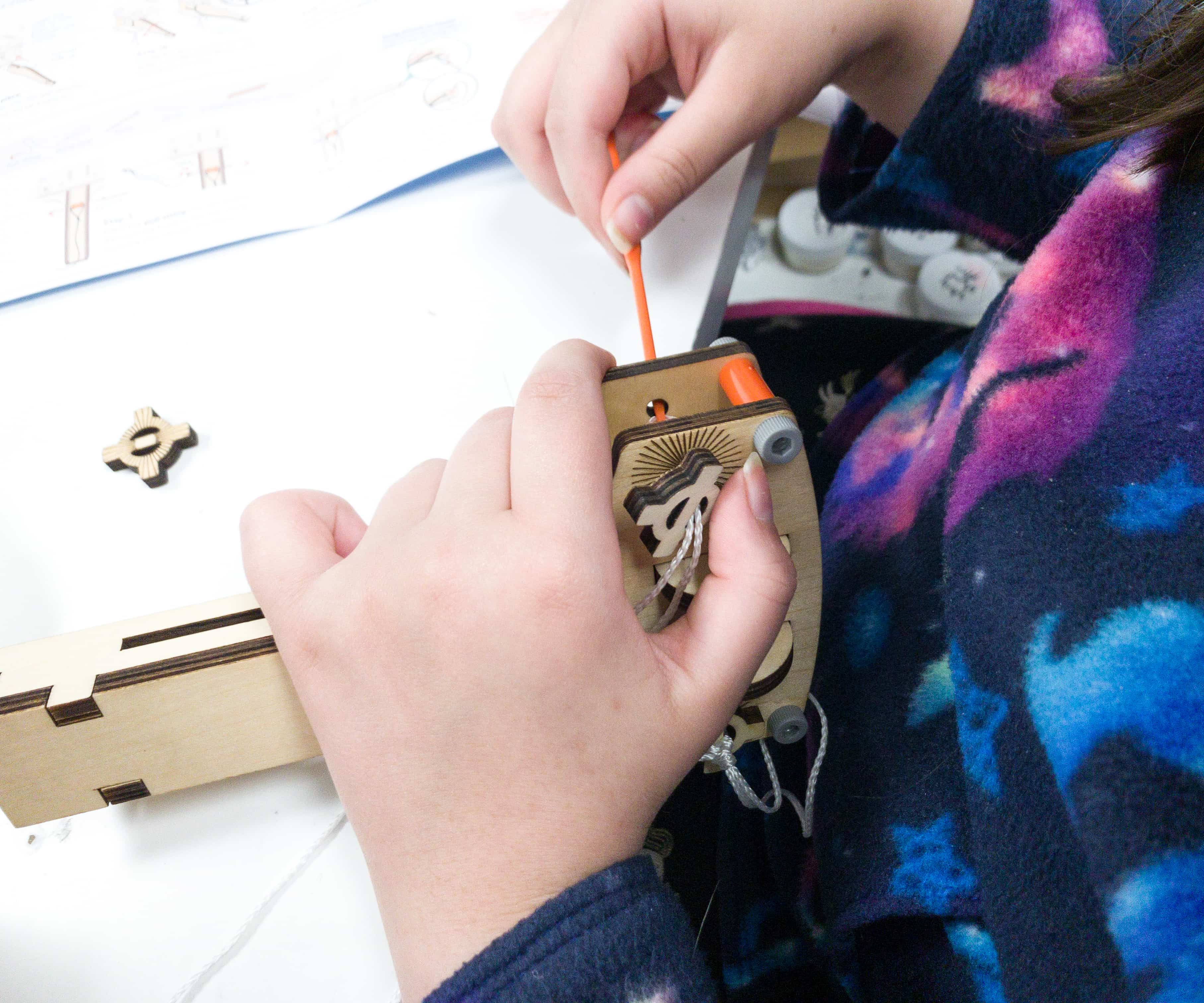 KiwiCo Tinker Crate Review & Coupon - BALLISTA - hello subscription