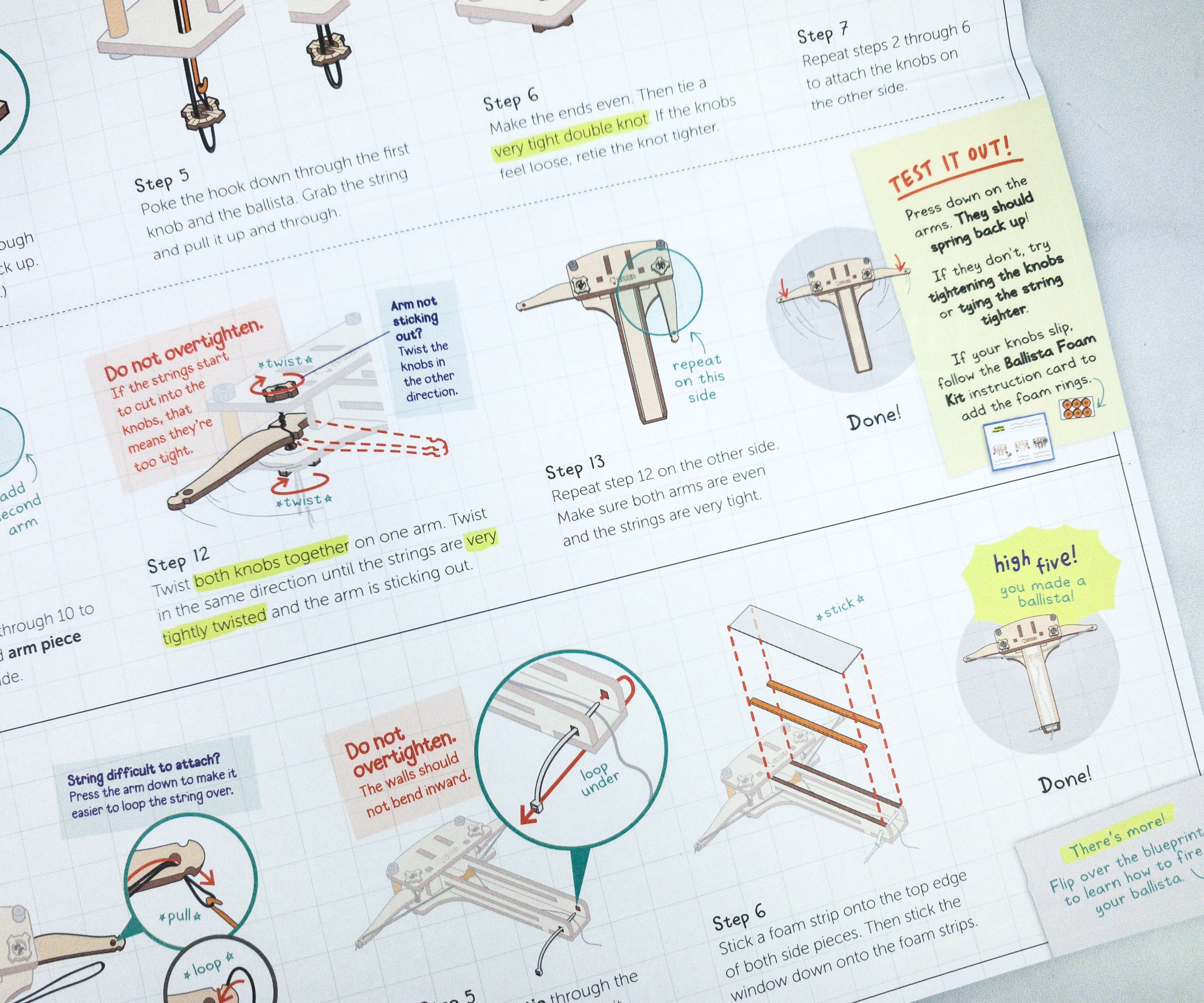 KiwiCo Tinker Crate Review & Coupon - BALLISTA - hello subscription