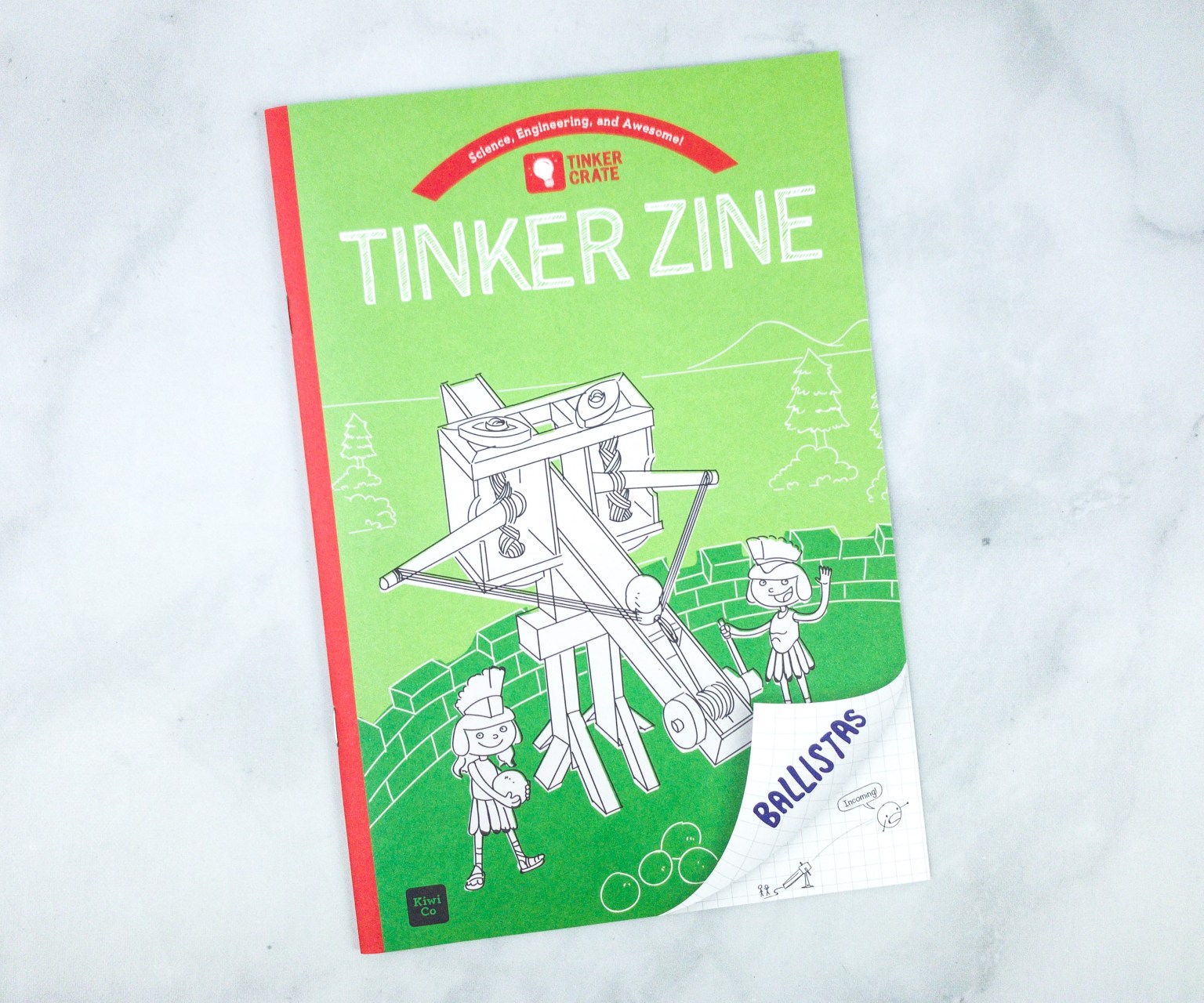 KiwiCo Tinker Crate Review & Coupon - BALLISTA - Hello Subscription