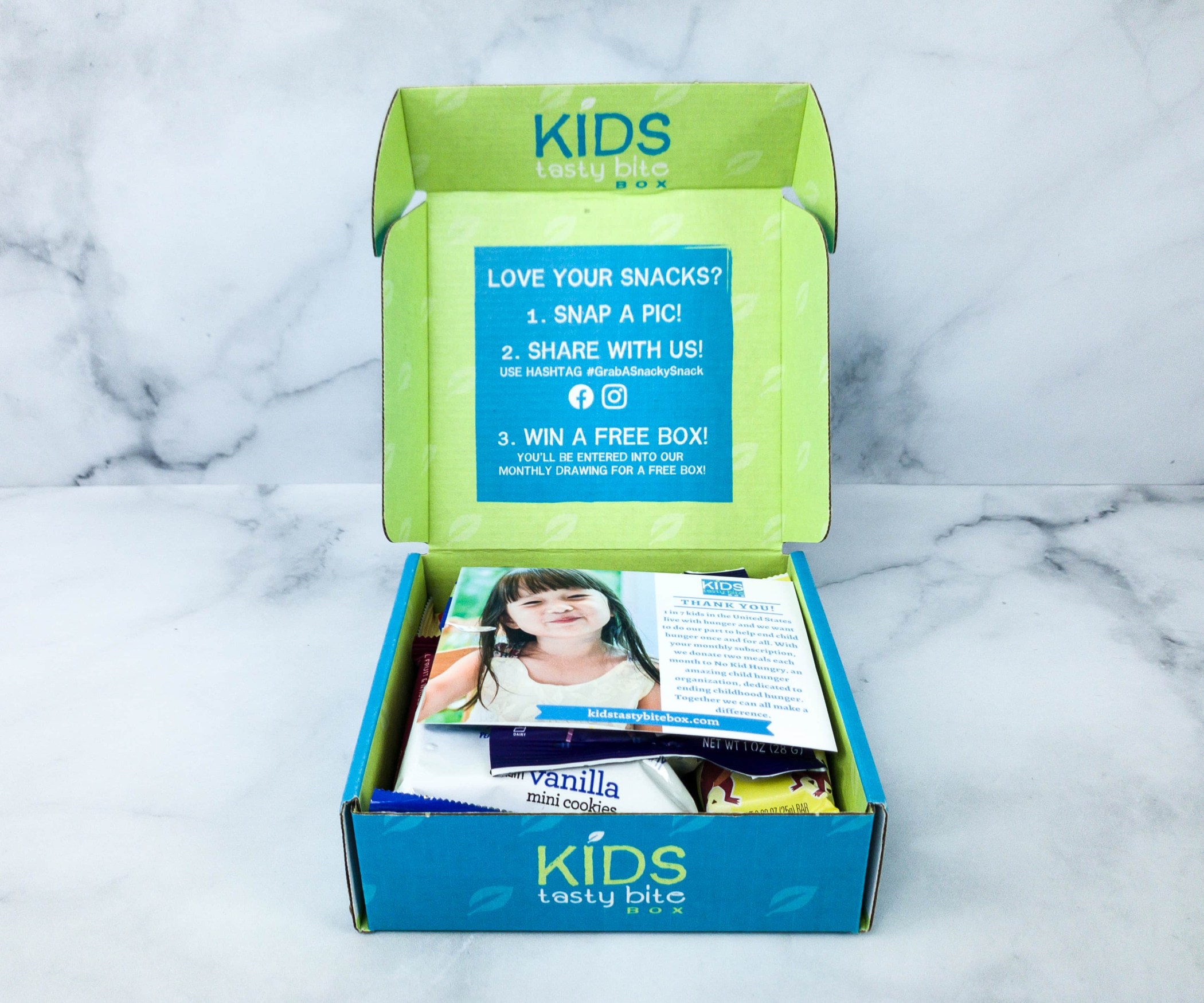 Kids Tasty Bite Box May 2020 Subscription Box Review + Coupon - Hello ...