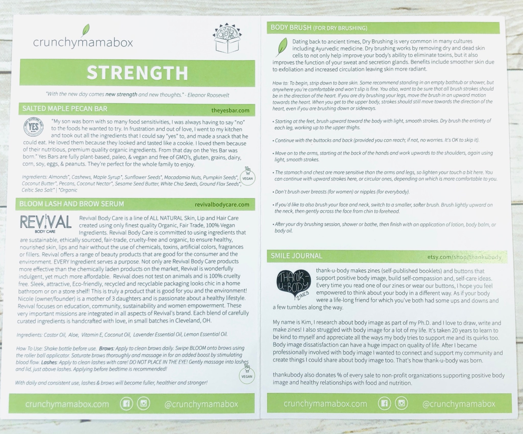 Crunchy Mama May 2020 Subscription Box Review - Hello Subscription