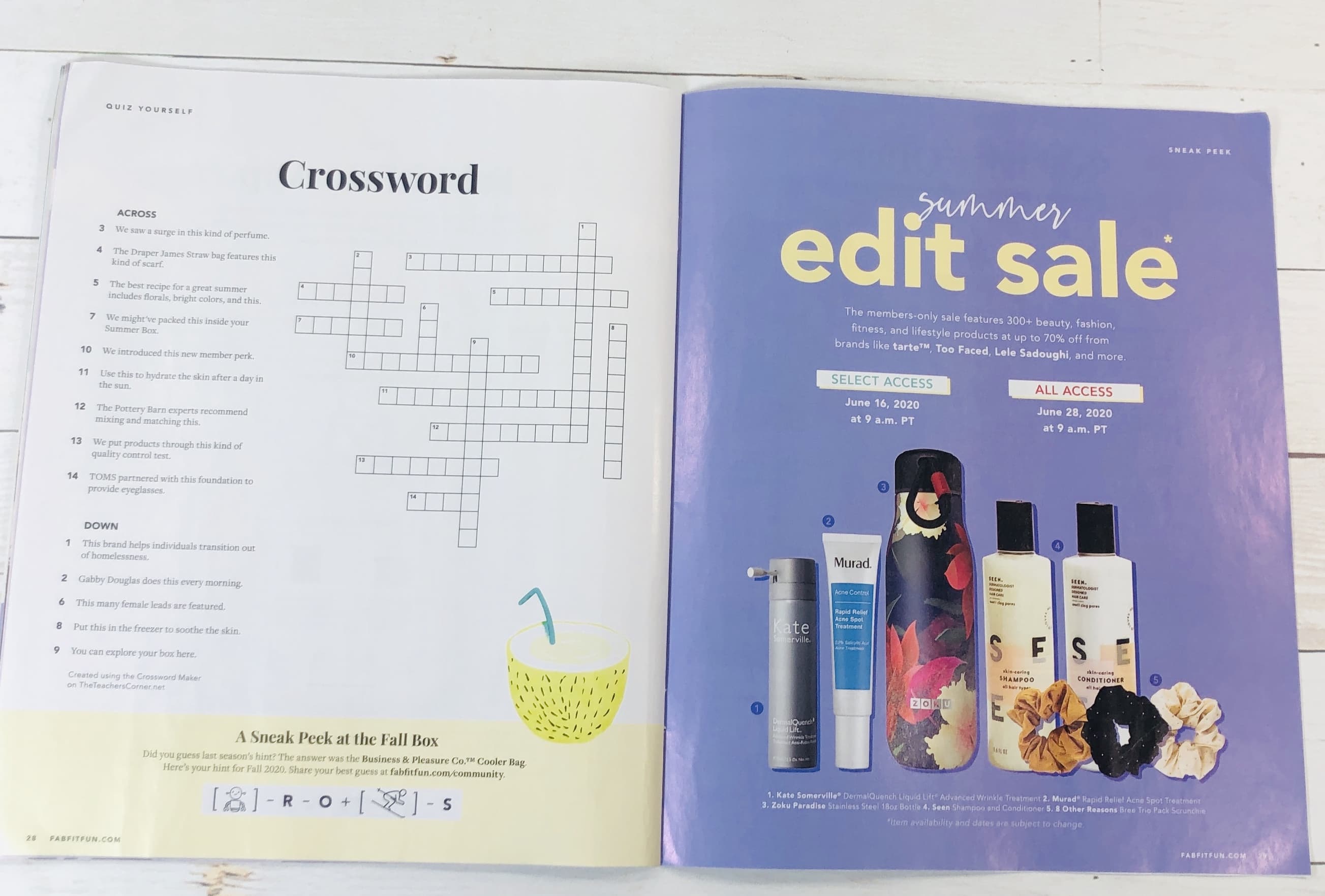 FabFitFun Summer 2020 Box Review + Coupon - hello subscription