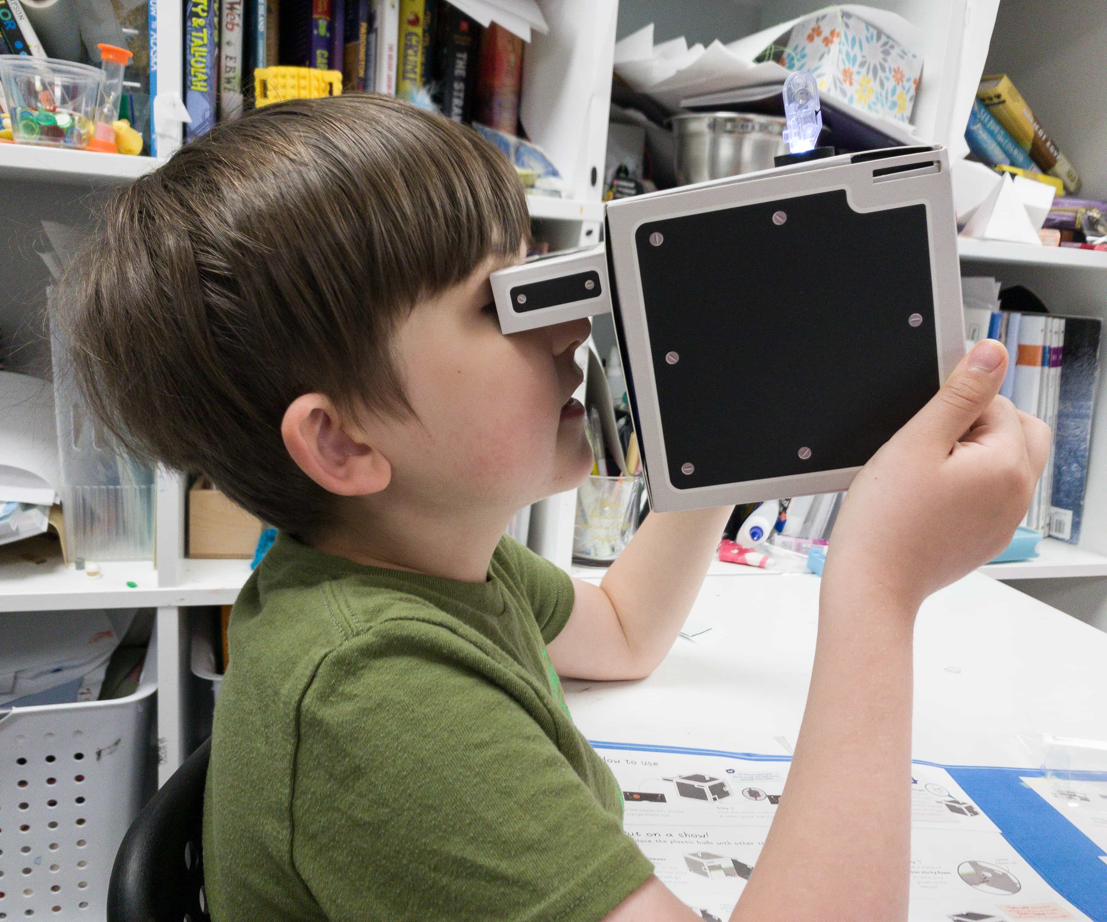 KiwiCo Tinker Crate Review & Coupon - PHANTOM PROJECTOR - hello ...