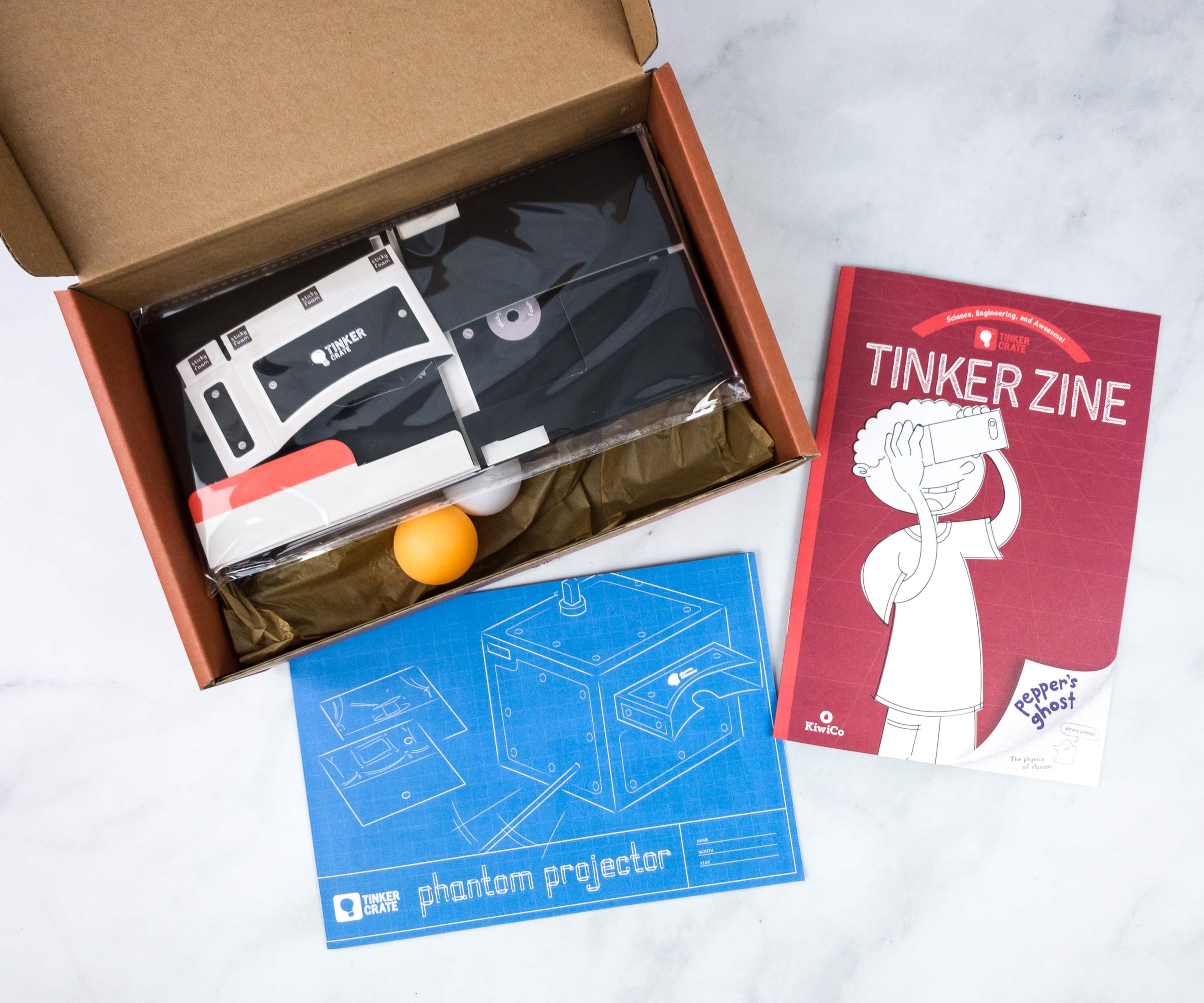 KiwiCo Tinker Crate Review & Coupon - PHANTOM PROJECTOR - Hello ...