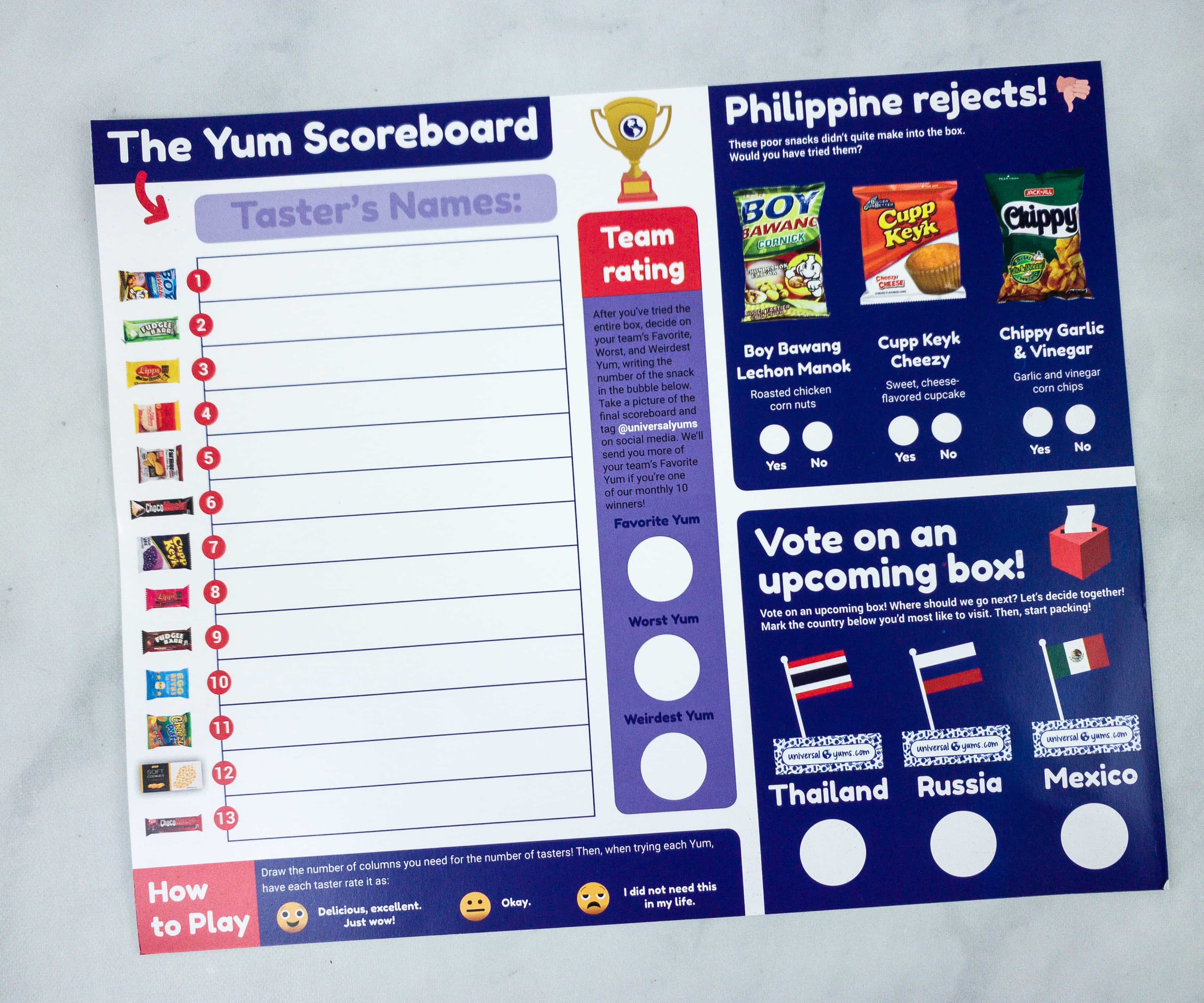 Universal Yums Subscription Box Review + Coupon - PHILIPPINES - hello ...