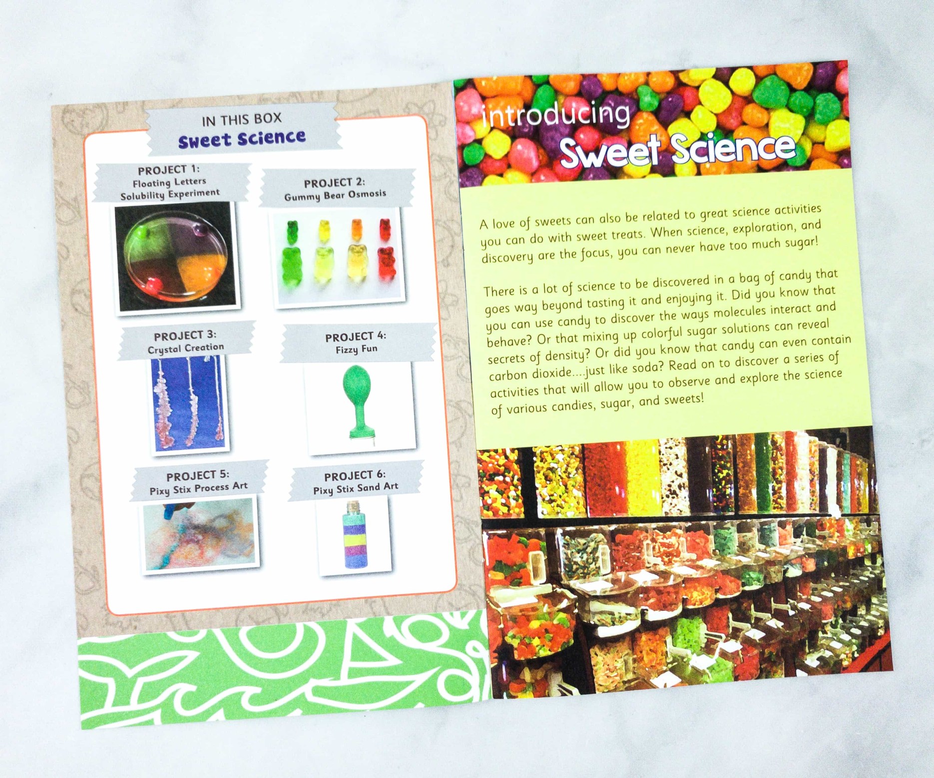 Green Kid Crafts SWEET SCIENCE Subscription Box Review + 50% Off Coupon ...