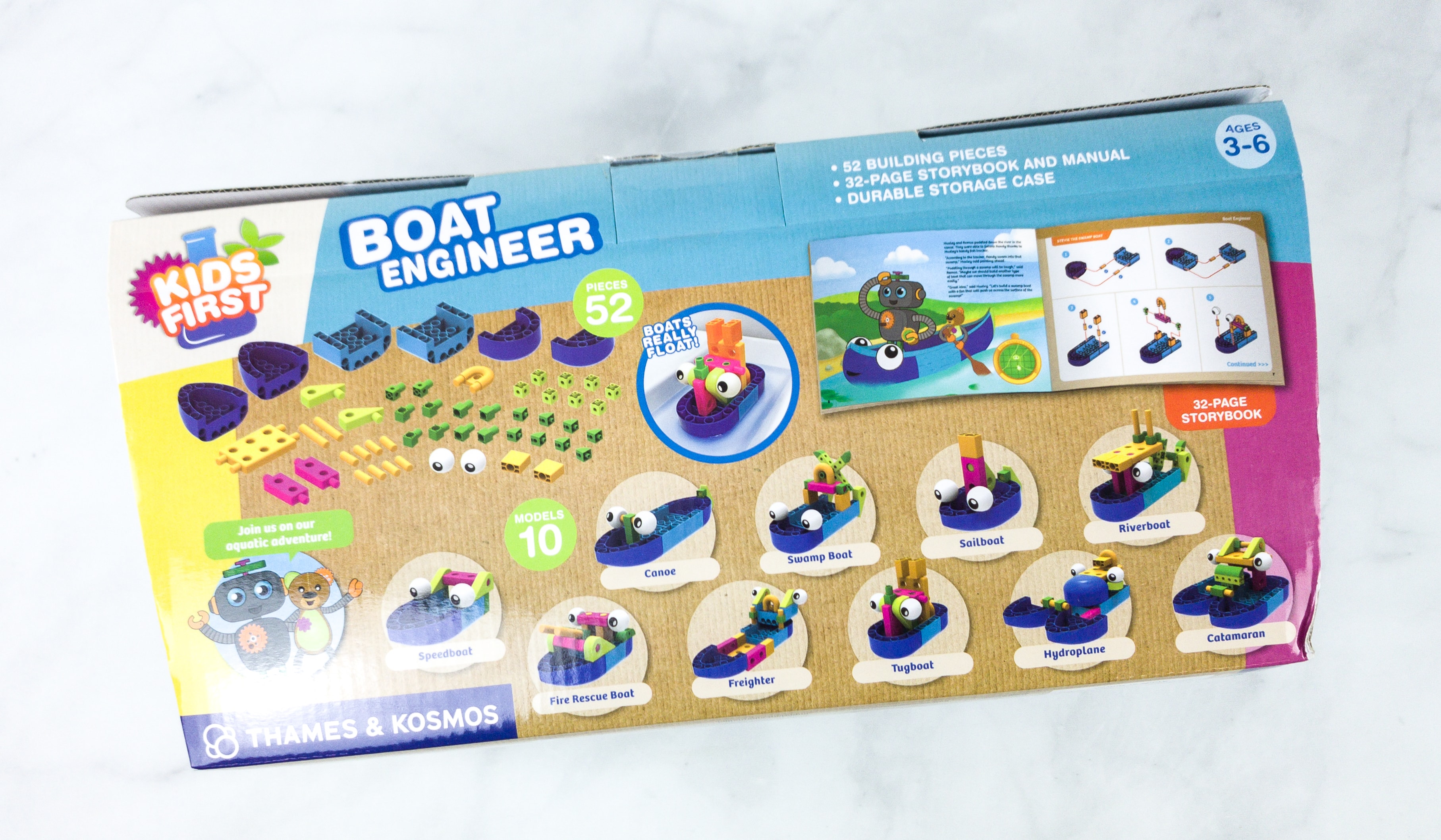 Amazon STEM Toy Club Review - 3 to 5 Years: First Boat Engineer Science ...