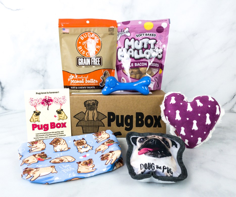 Pug Box May 2020 Subscription Box Review + Coupon - Hello Subscription