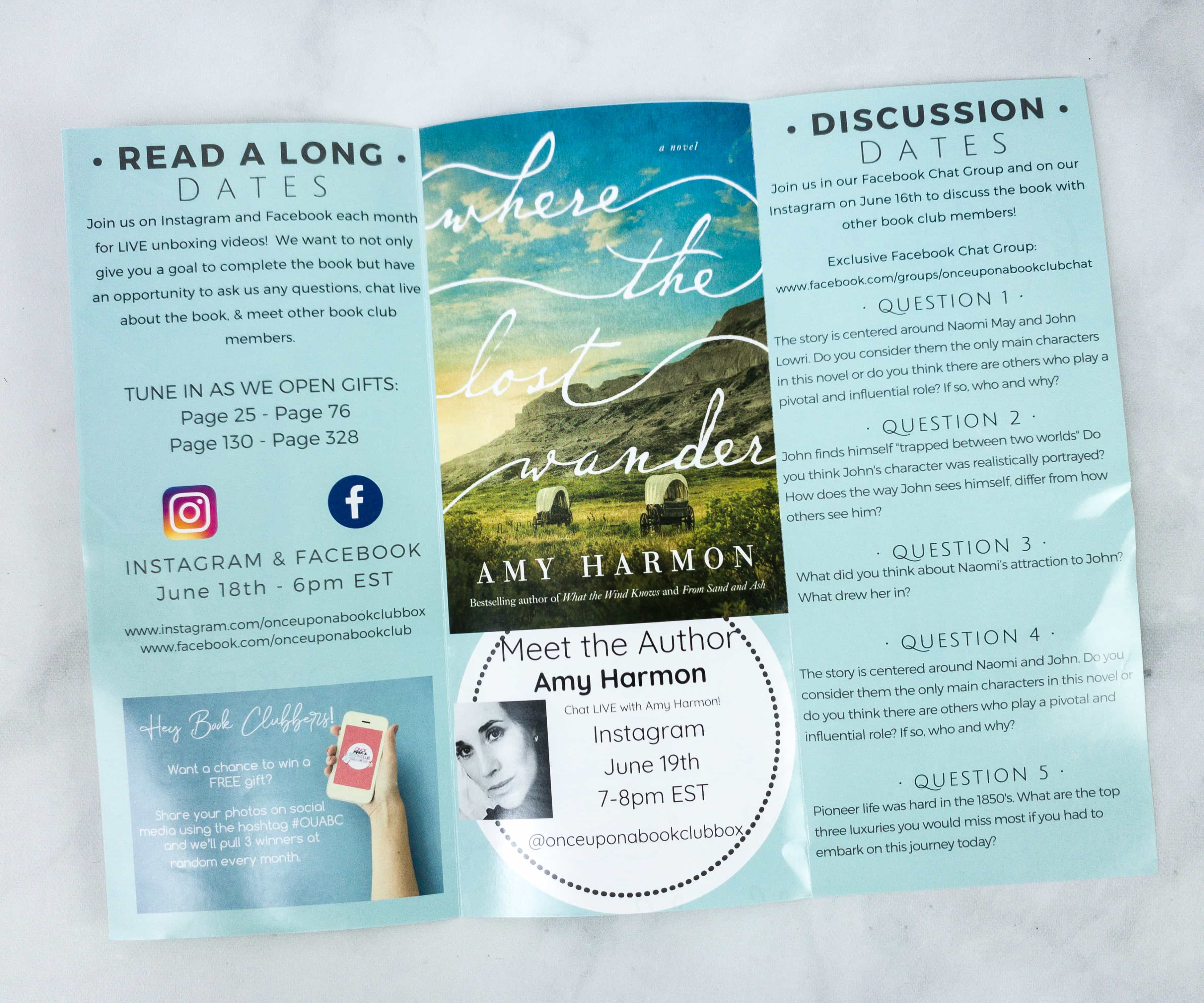 Once Upon a Book Club May 2020 Subscription Box Review + Coupon - Adult ...