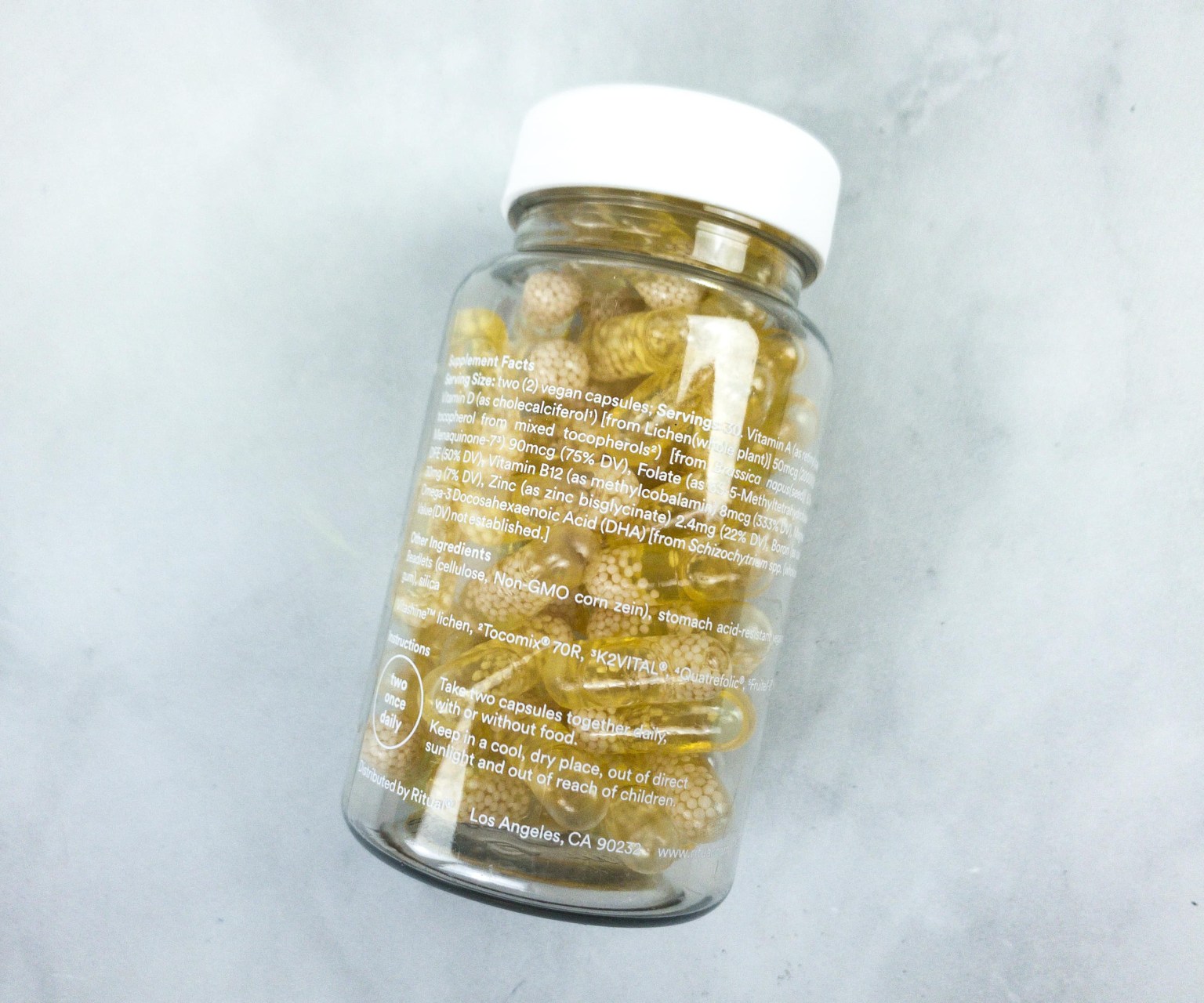 Ritual Vitamins Essential for Men: Daily Nutrition in Capsule Form ...