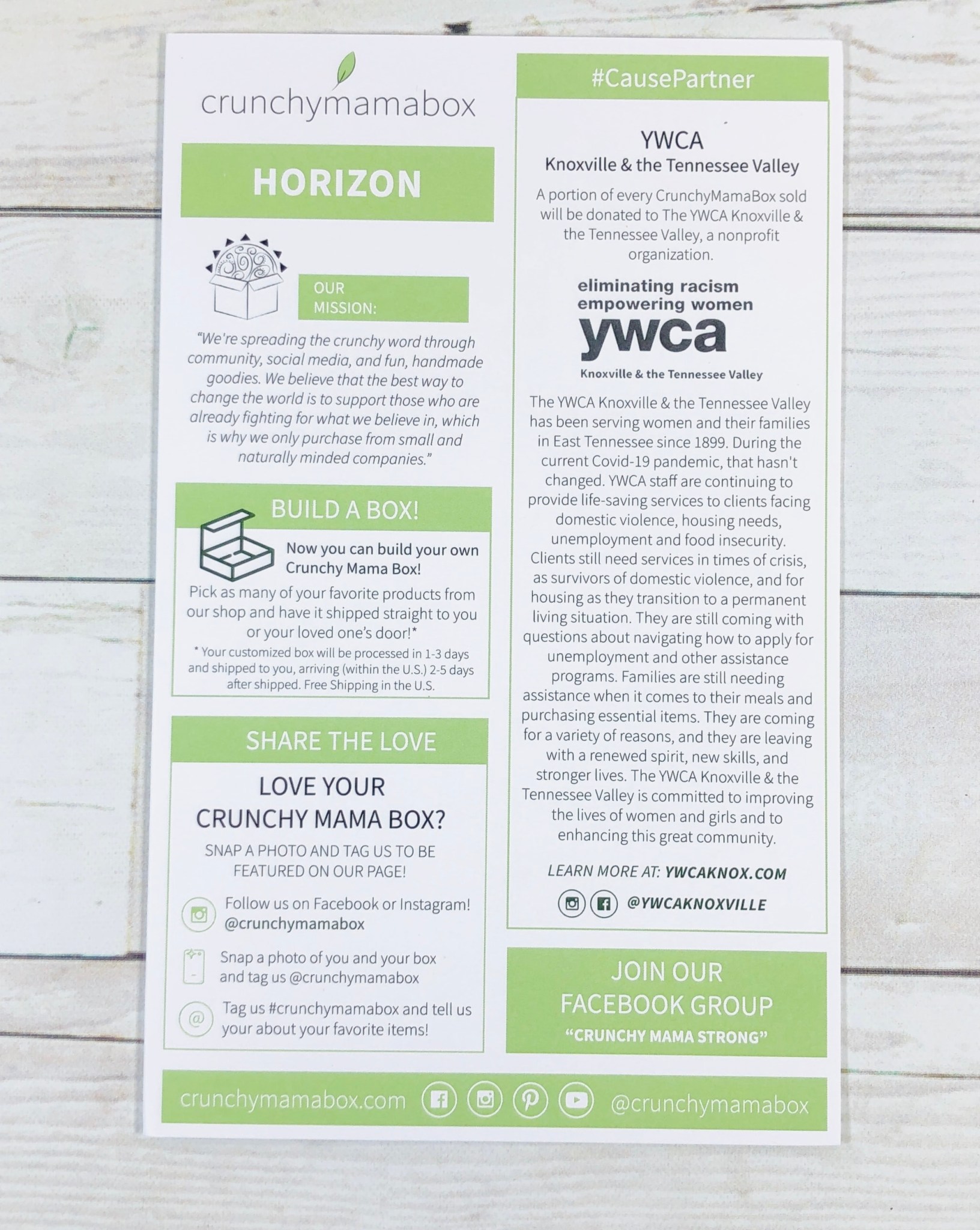 Crunchy Mama June 2020 Subscription Box Review - Hello Subscription