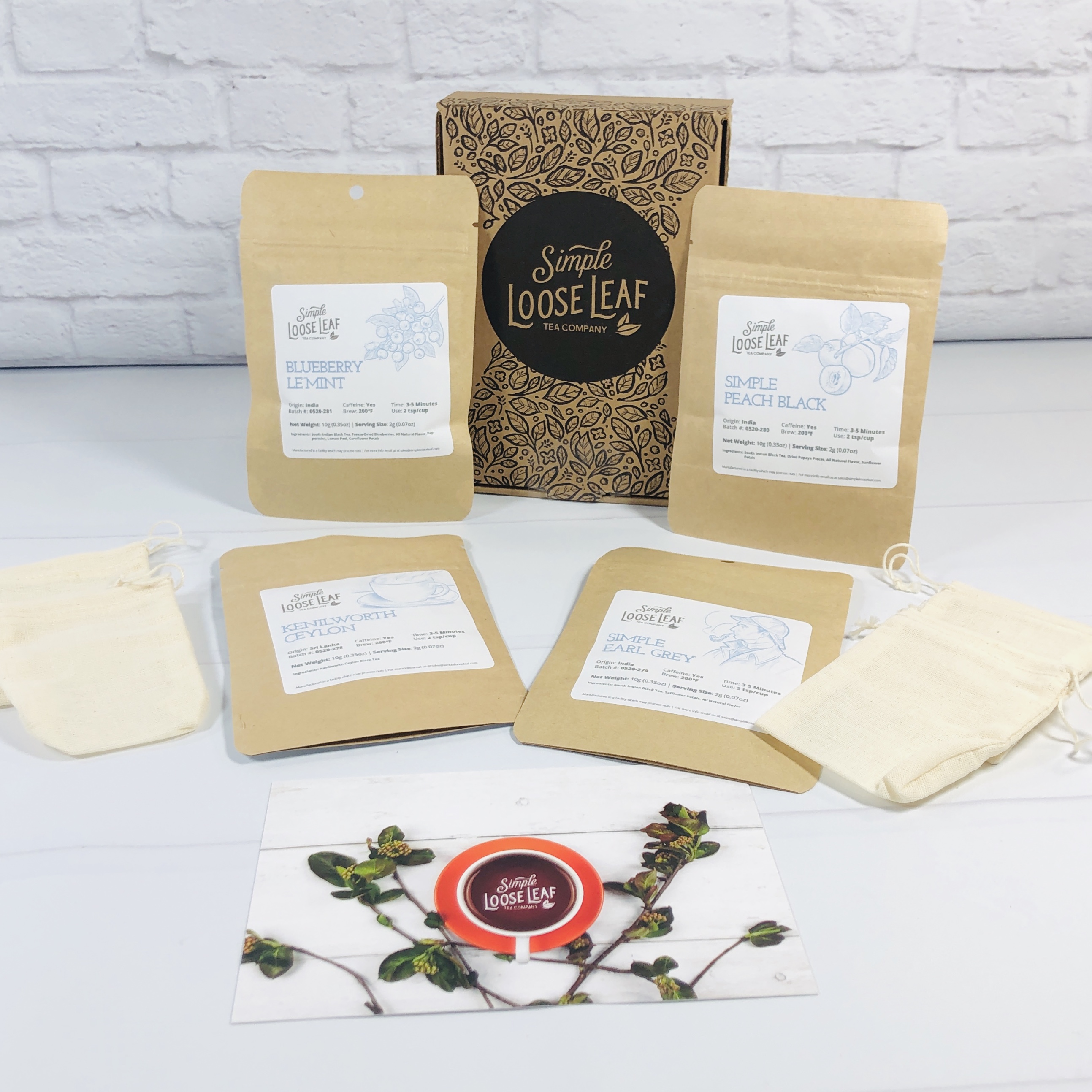Simple Loose Leaf Tea June 2020 Subscription Box Review + Coupon ...