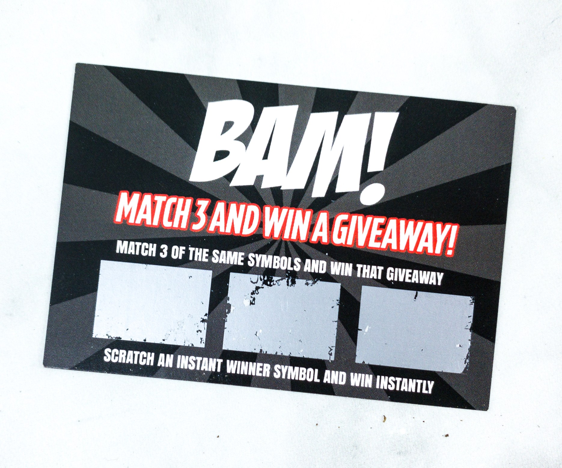 The BAM! Box Review - Vol 5 Box 4 - Hello Subscription