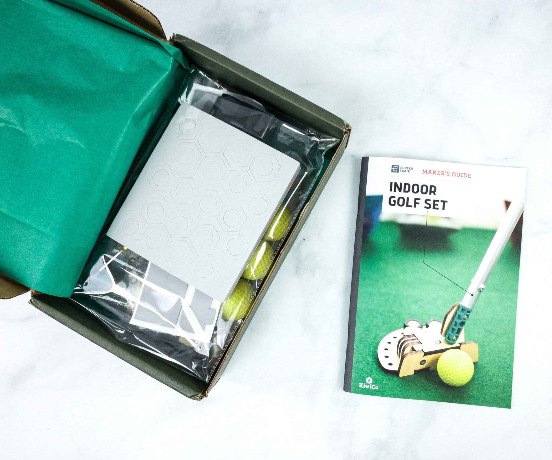 Eureka Crate Review + Coupon - INDOOR GOLF SET - Hello Subscription