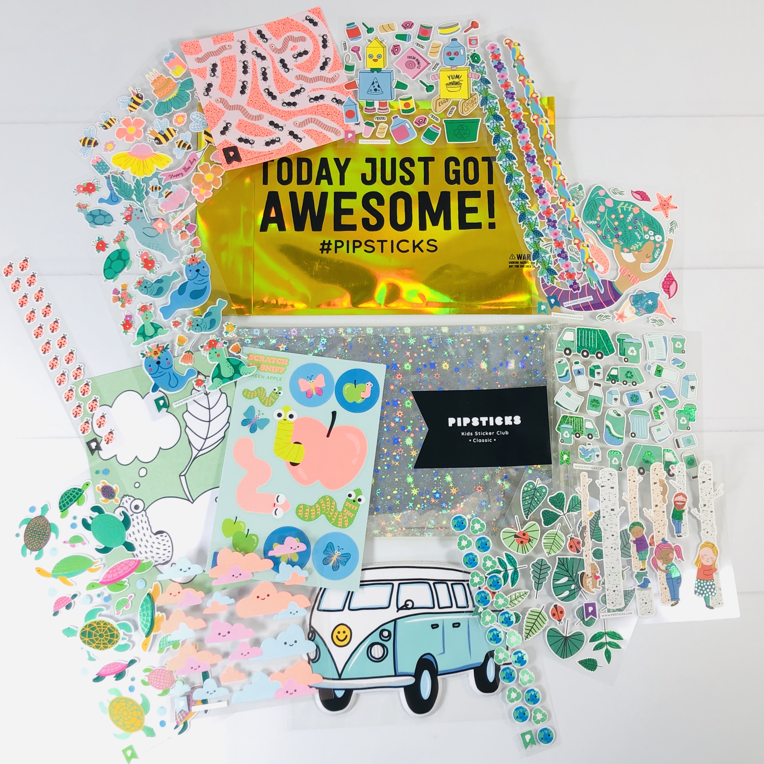 Pipsticks Kids Club Classic June 2020 Subscription Box Review + Coupon ...