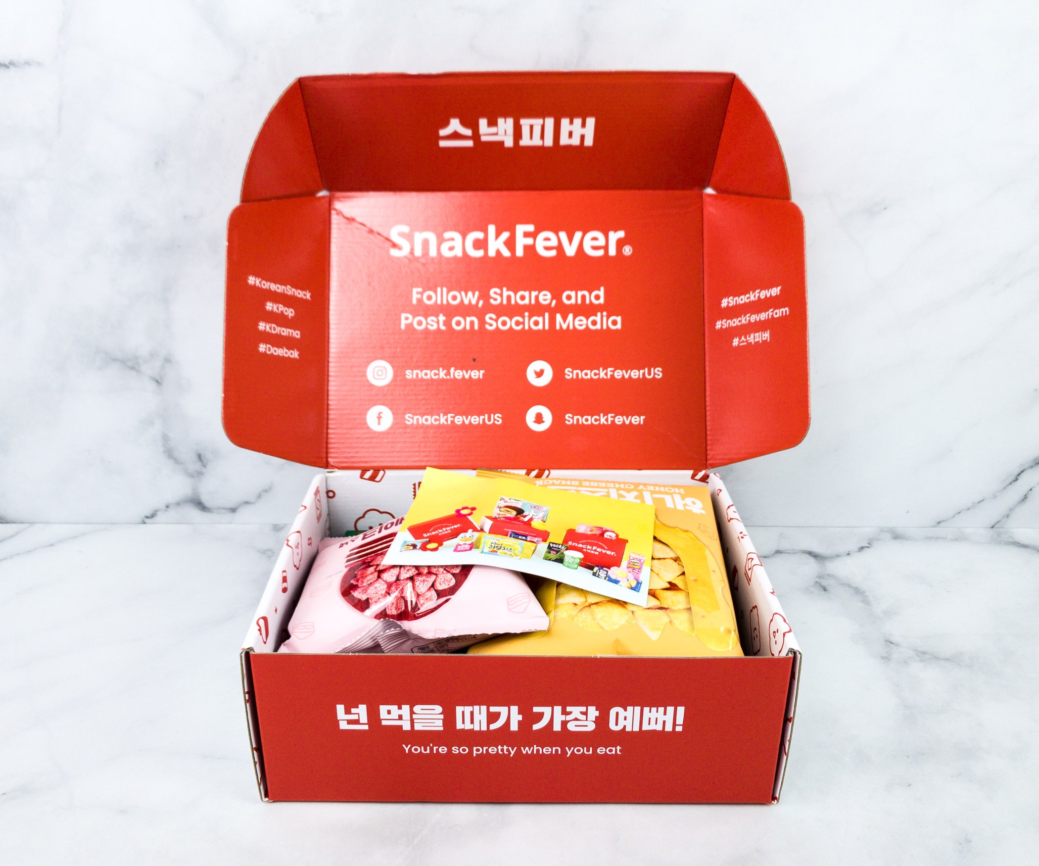 Snack Fever July 2020 Subscription Box Review + Coupon - Original Box ...