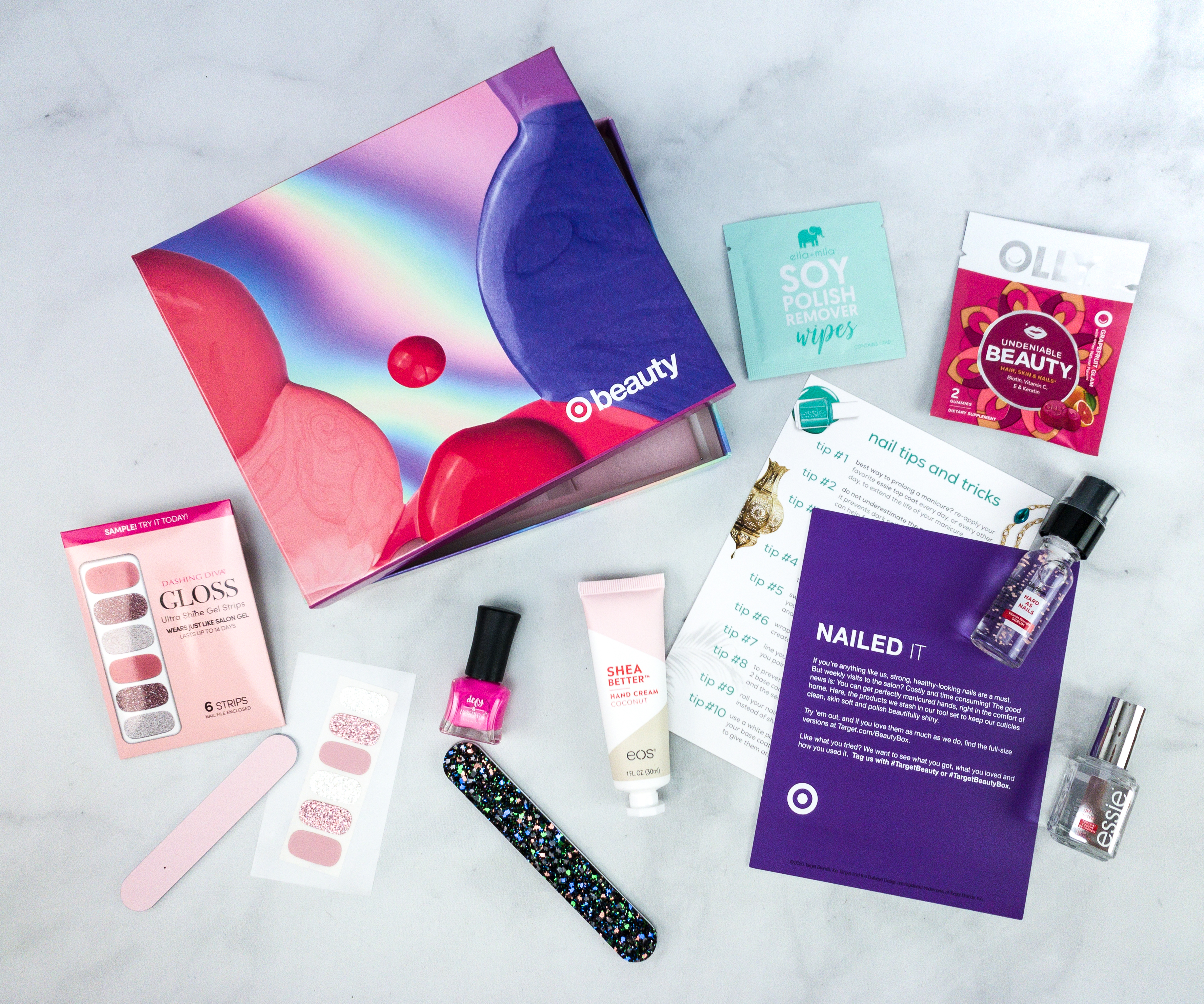 Target Beauty Box Review June 2020 Nailed It Hello Subscription