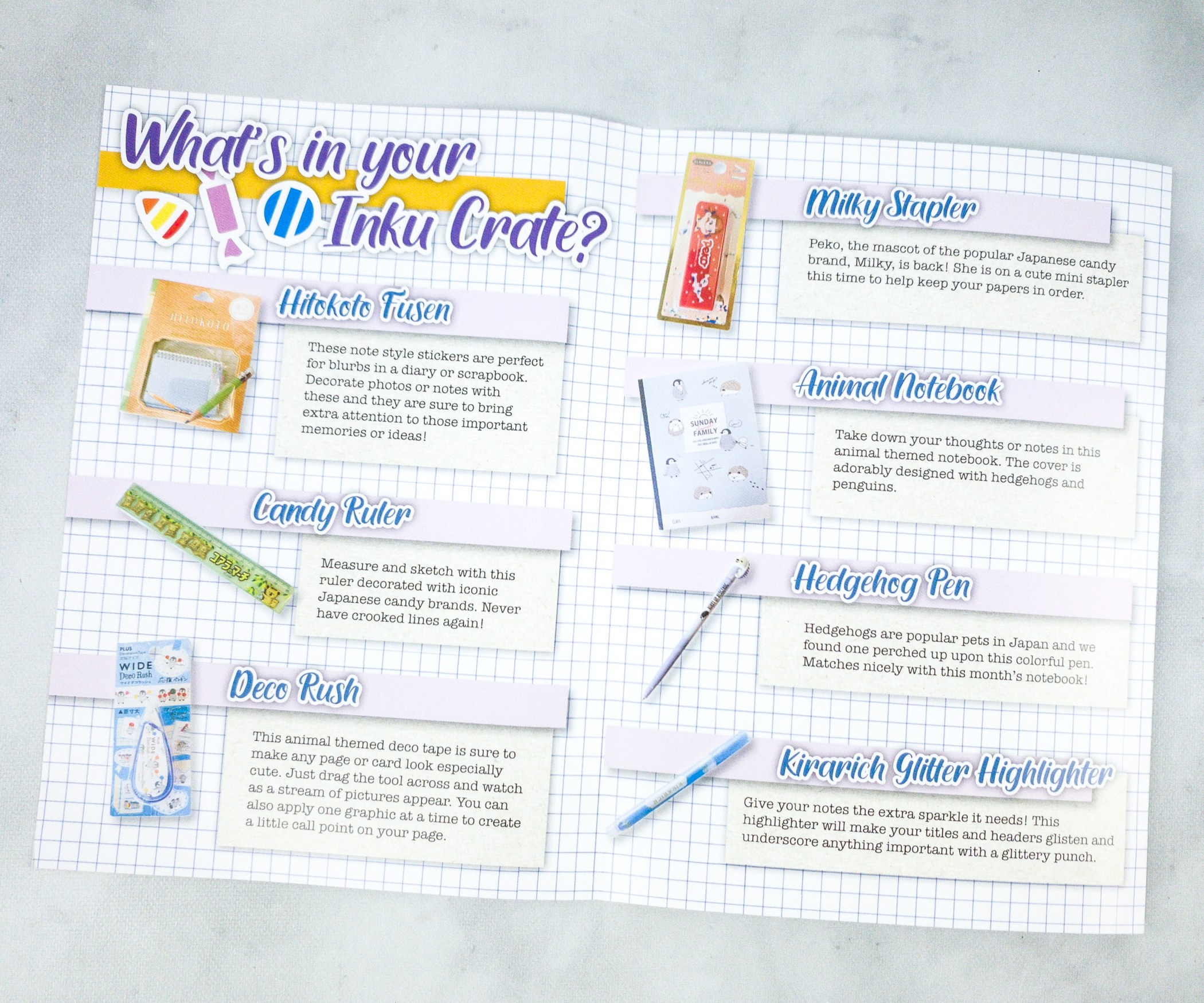 Inku Crate by Japan Crate July 2020 Subscription Box Review + Coupon ...